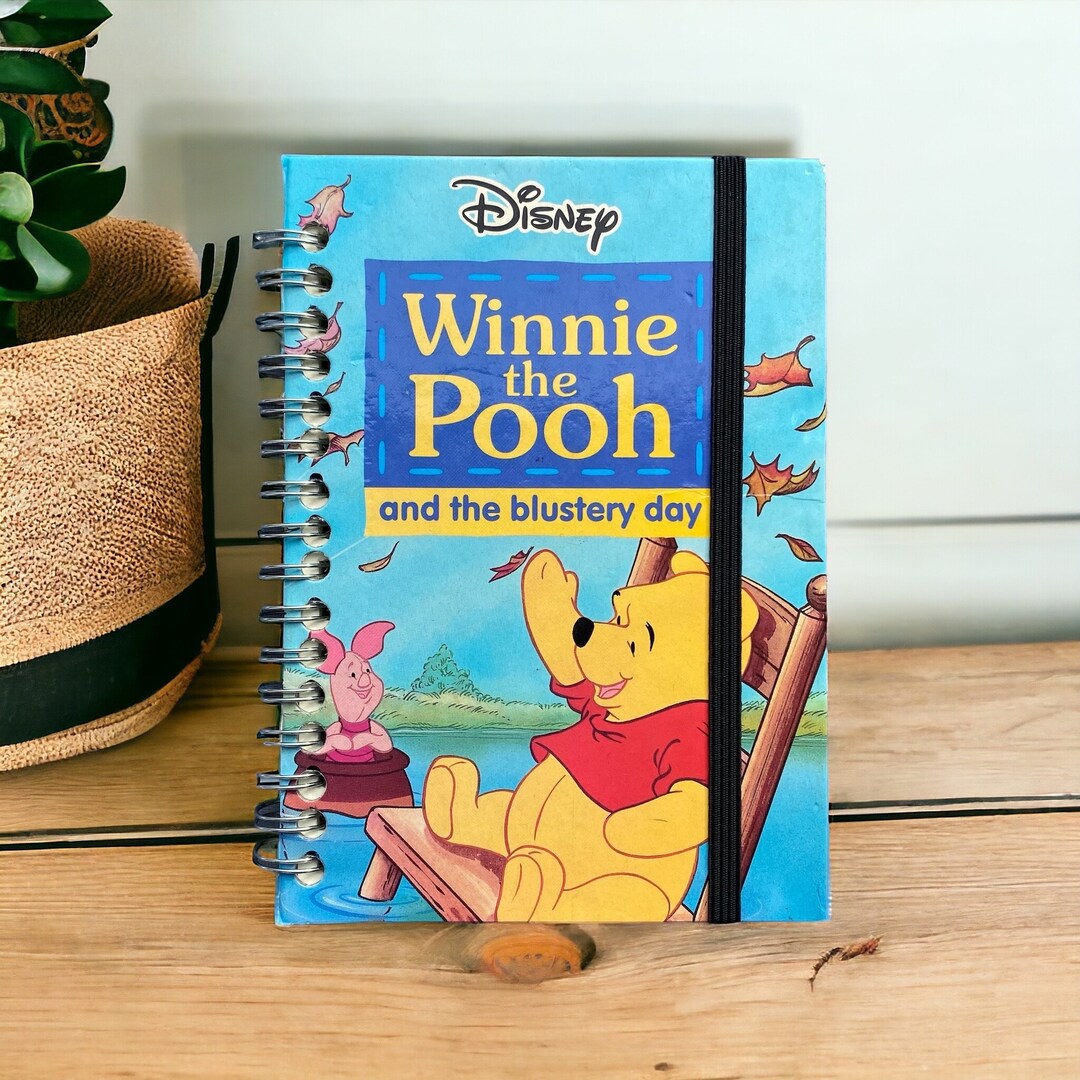 Disney Princess Ariel Little Mermaid Winnie the Pooh Notebook Handmade ...