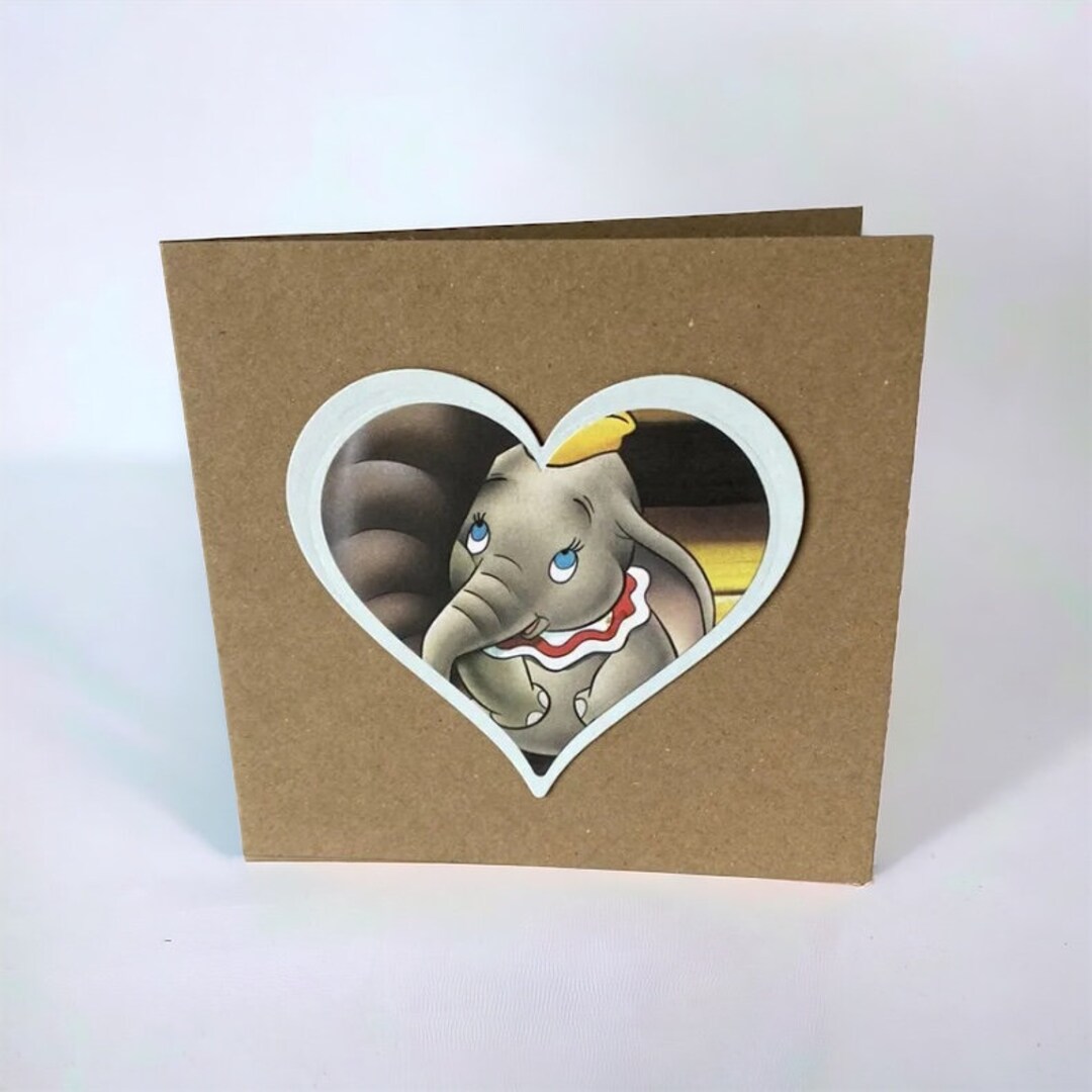 Disney Dumbo Handmade Greetings Card New Baby - Etsy