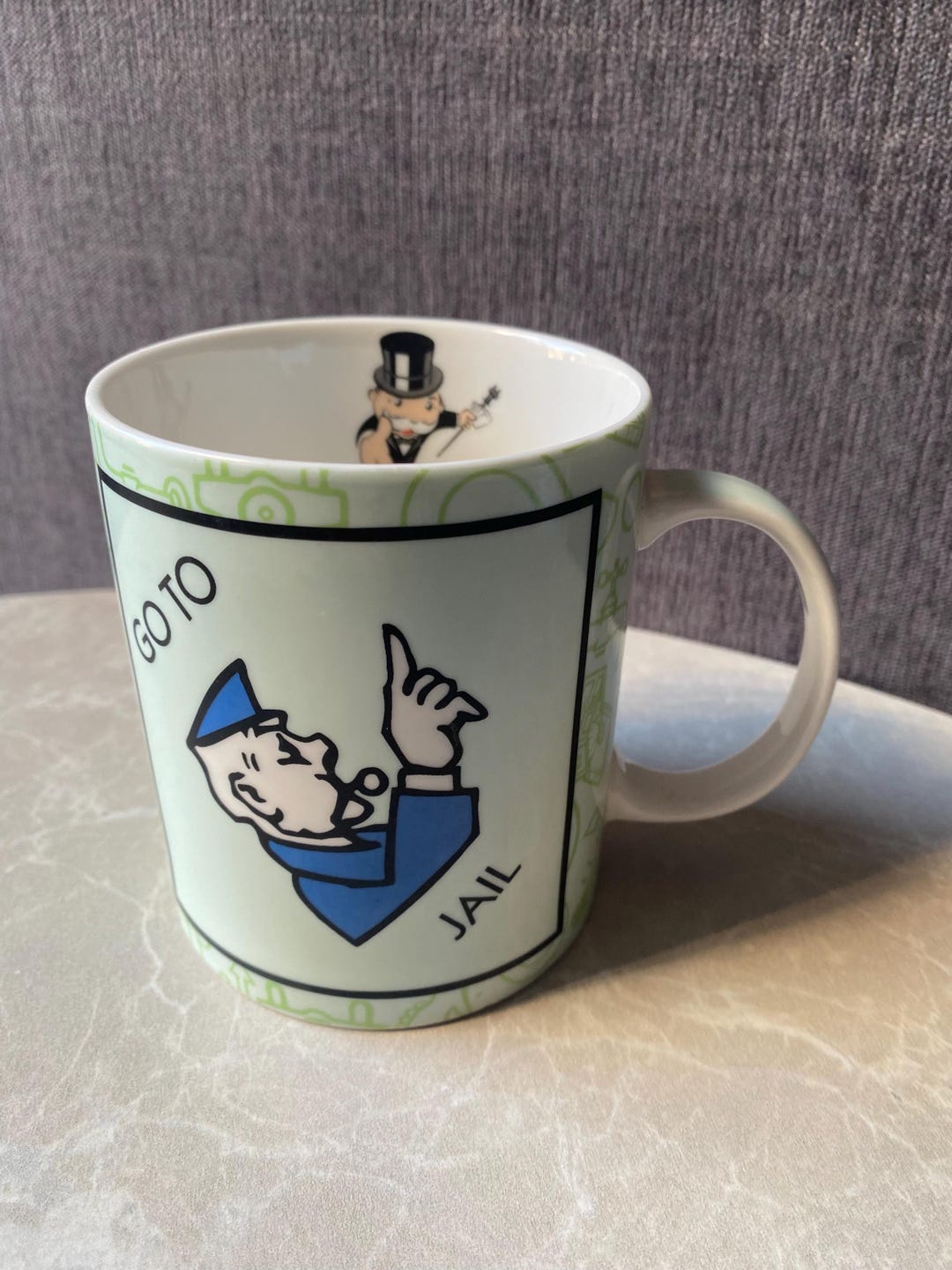 Hasbro Official Monopoly "go to Jail" Mug - Etsy
