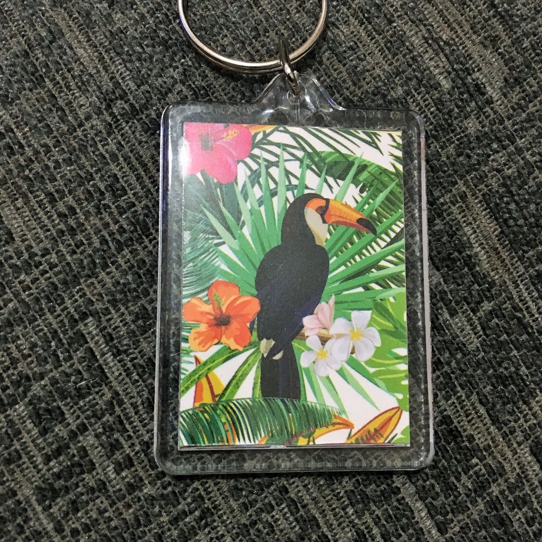 Handmade Keyrings Unique. Tropical Animals African Elephants,zebra ...