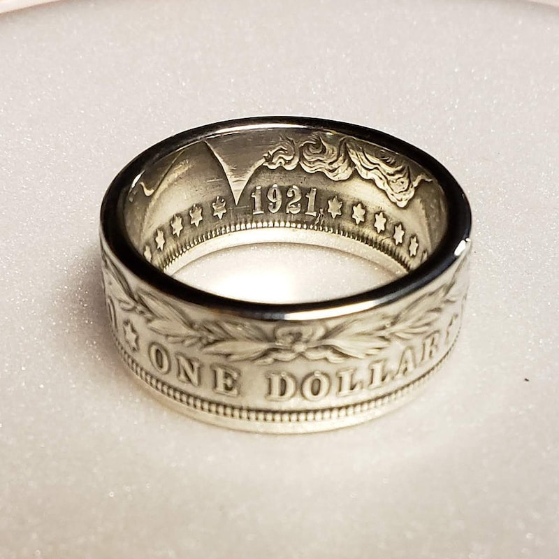 Dollar Coin Ring - Etsy