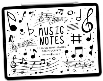 Music Note Stamp - Etsy