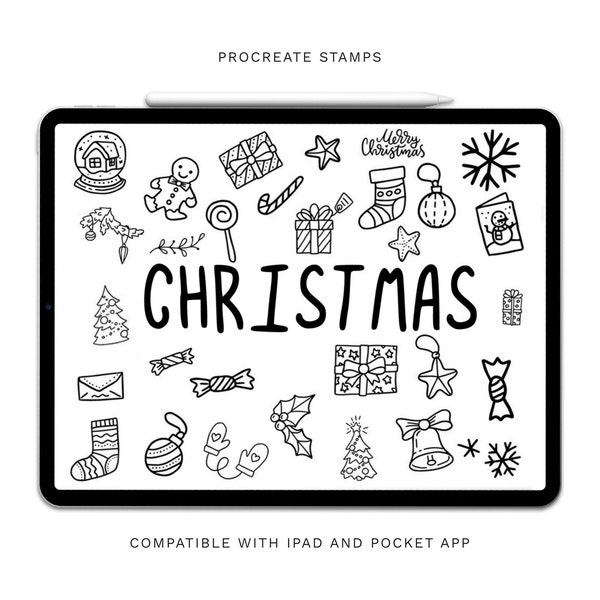 Christmas Stamps - Etsy