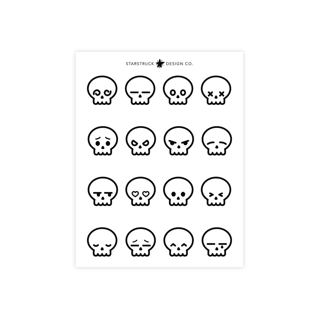 Printable Deco Stickers, Printable Planner Sticker, Printable Bullet ...