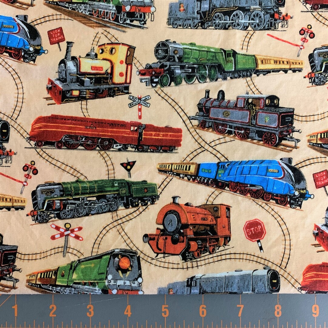 Reusable Washable Face Masks Train Pattern Trains Engine - Etsy UK