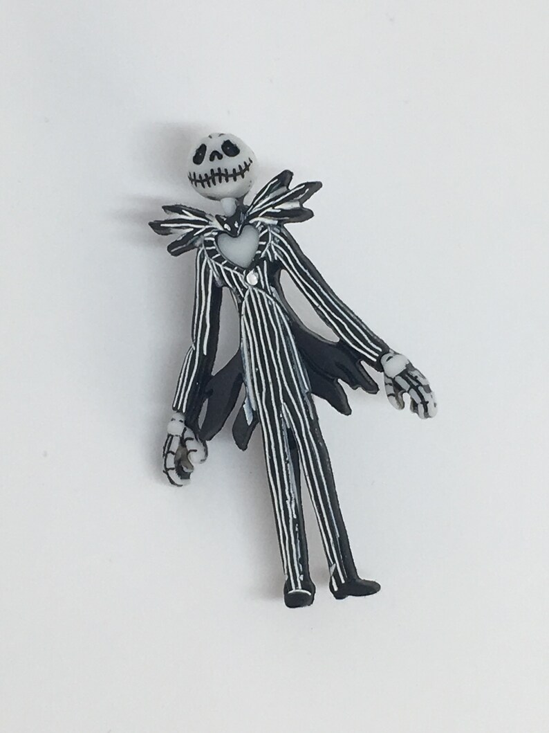 Nightmare Before Christmas Plastic Zero Bar Pin Jack - Etsy
