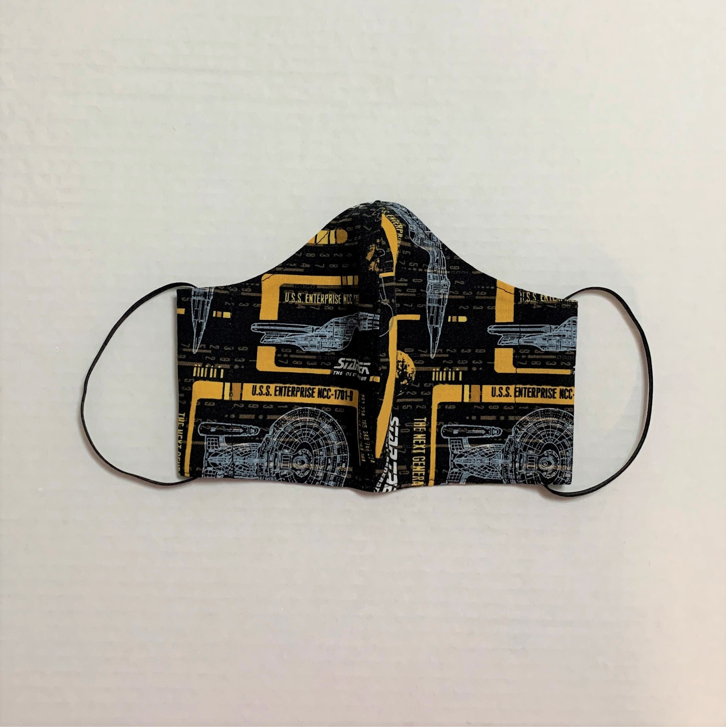 Reusable Washable Face Masks Star Trek Pattern USS | Etsy
