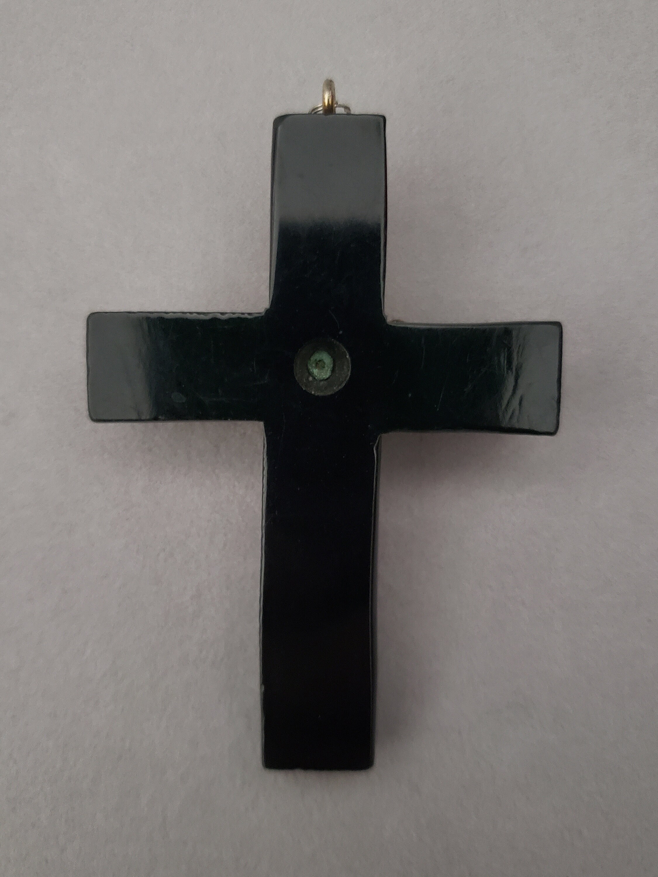 19th to Early 20th Century Jet Cross Pendant | Turn of the Century ...