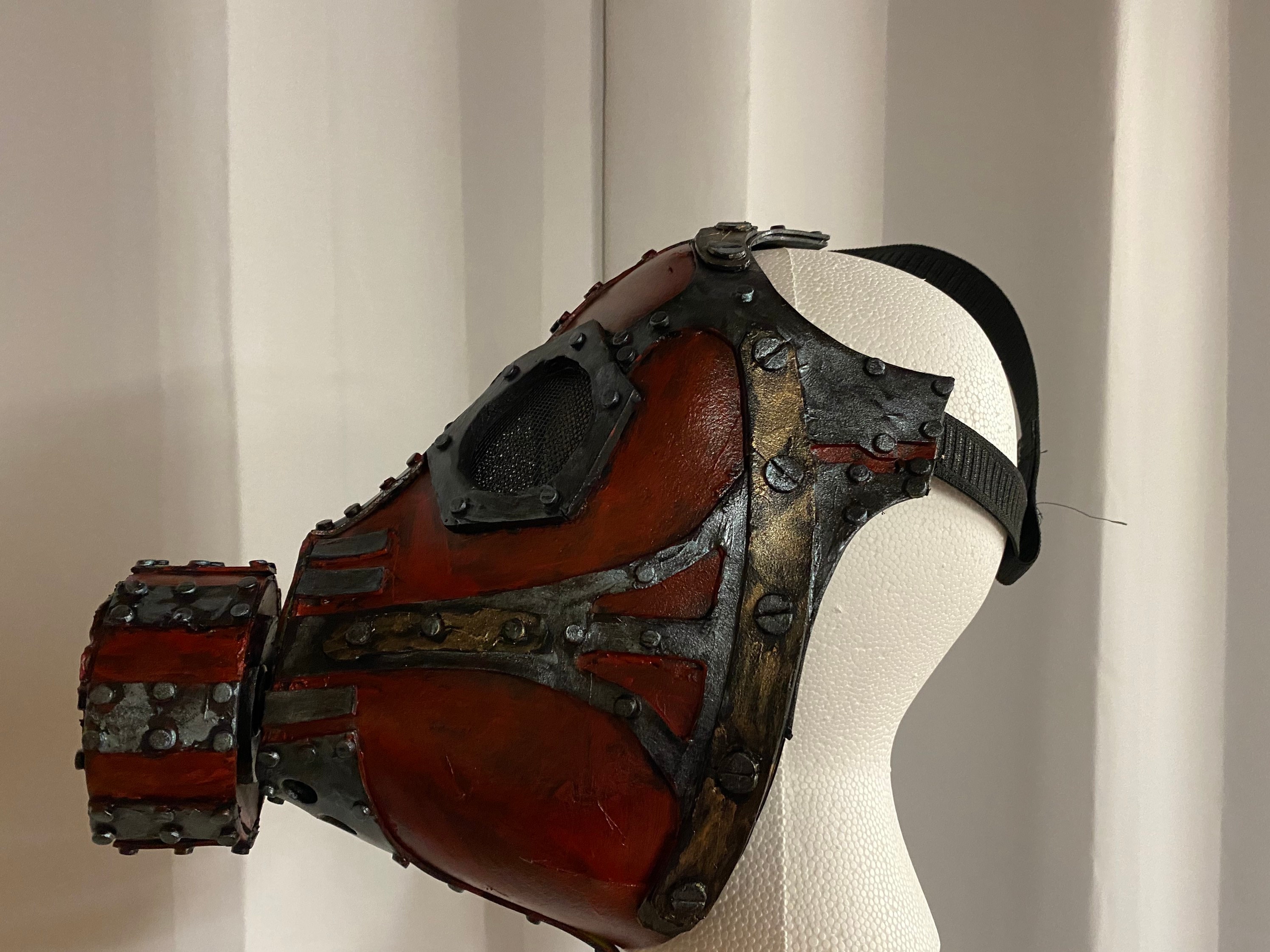Steampunk - Full Face Gas Mask - Etsy