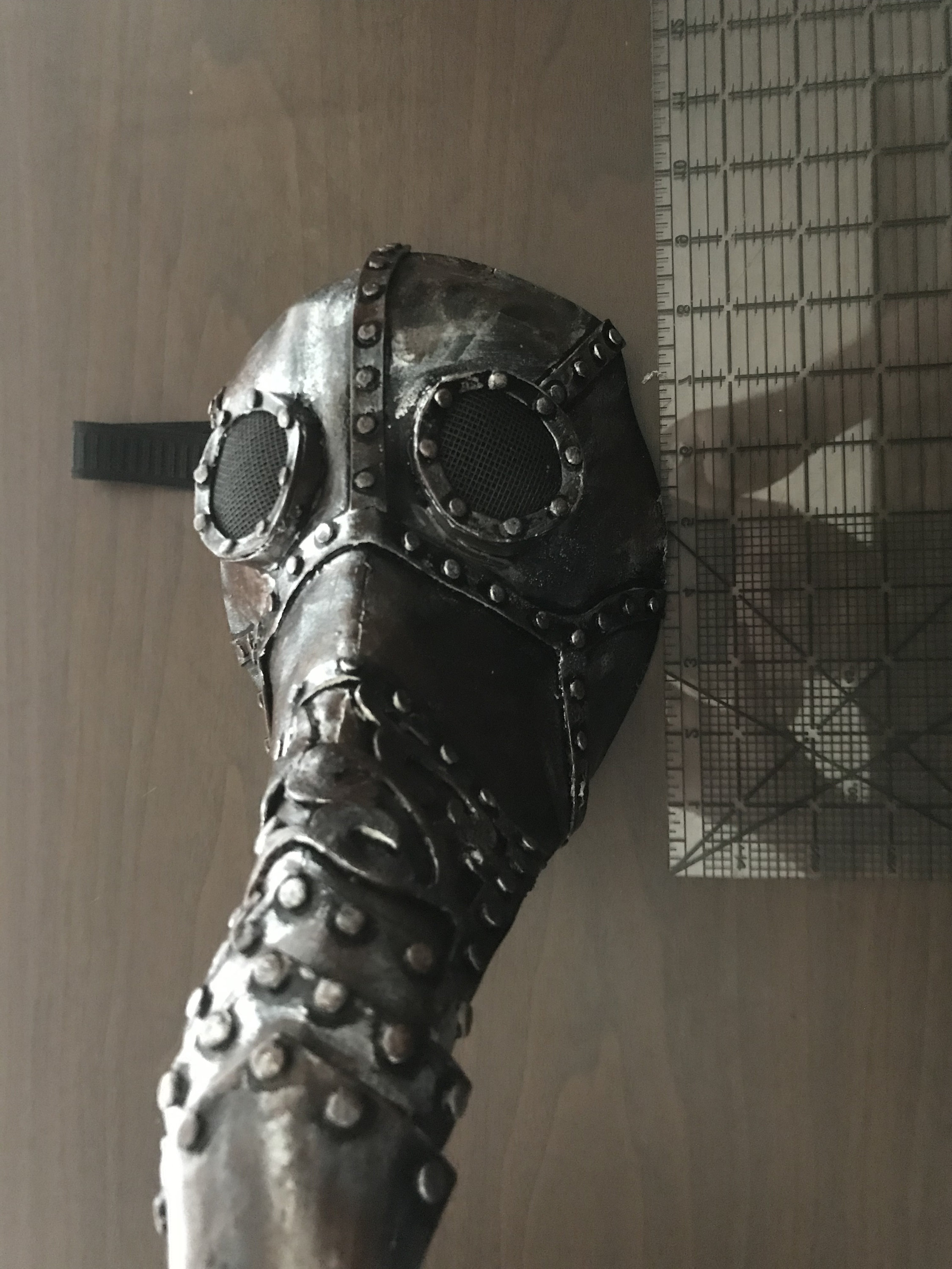 Steampunk Plague Doctor Mask - Armored Mask - Plague Doctor - Plague ...