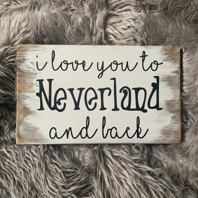 Neverland Sign - Etsy