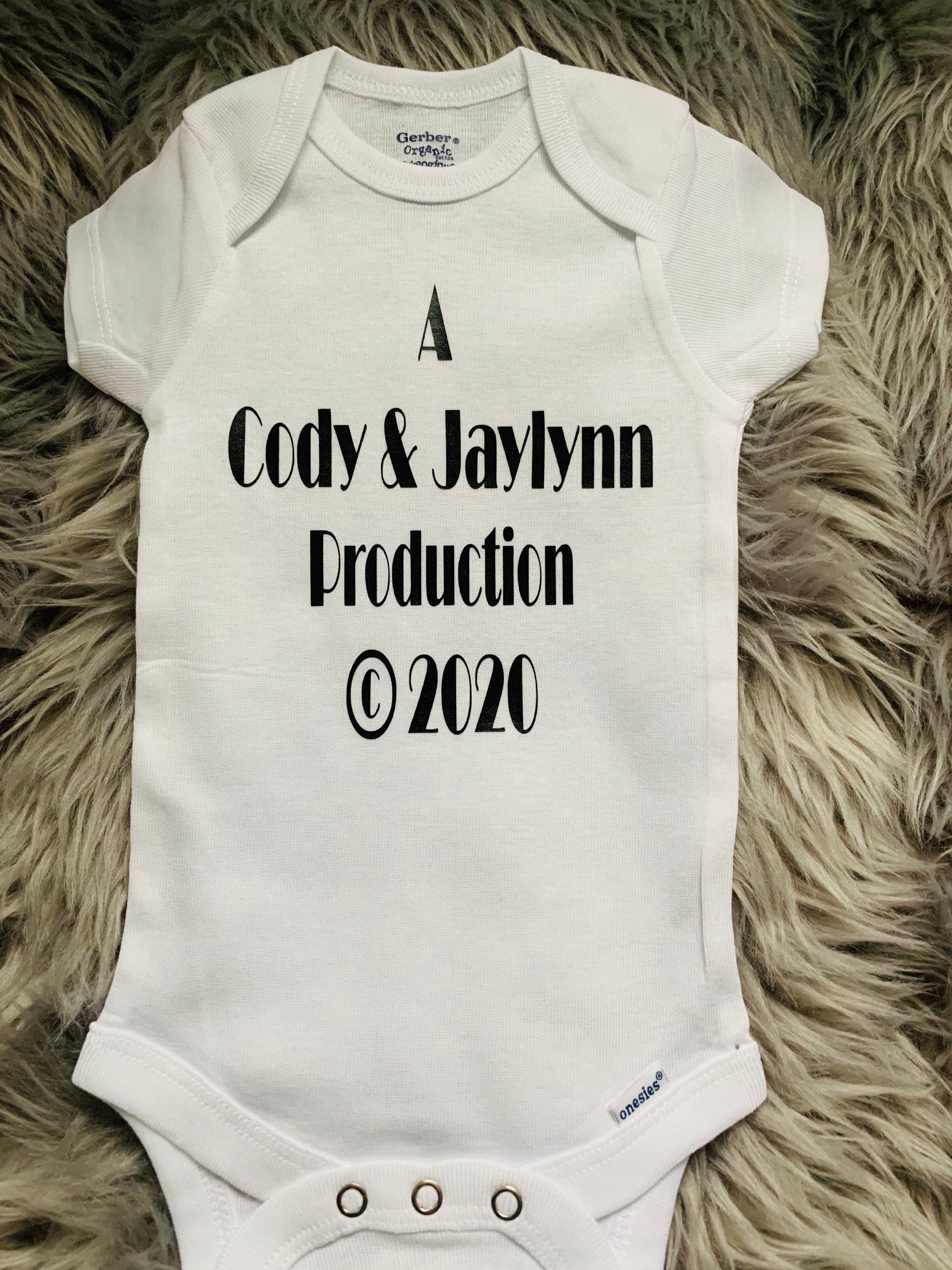 Custom Personalized 'Production' Onesie | Etsy