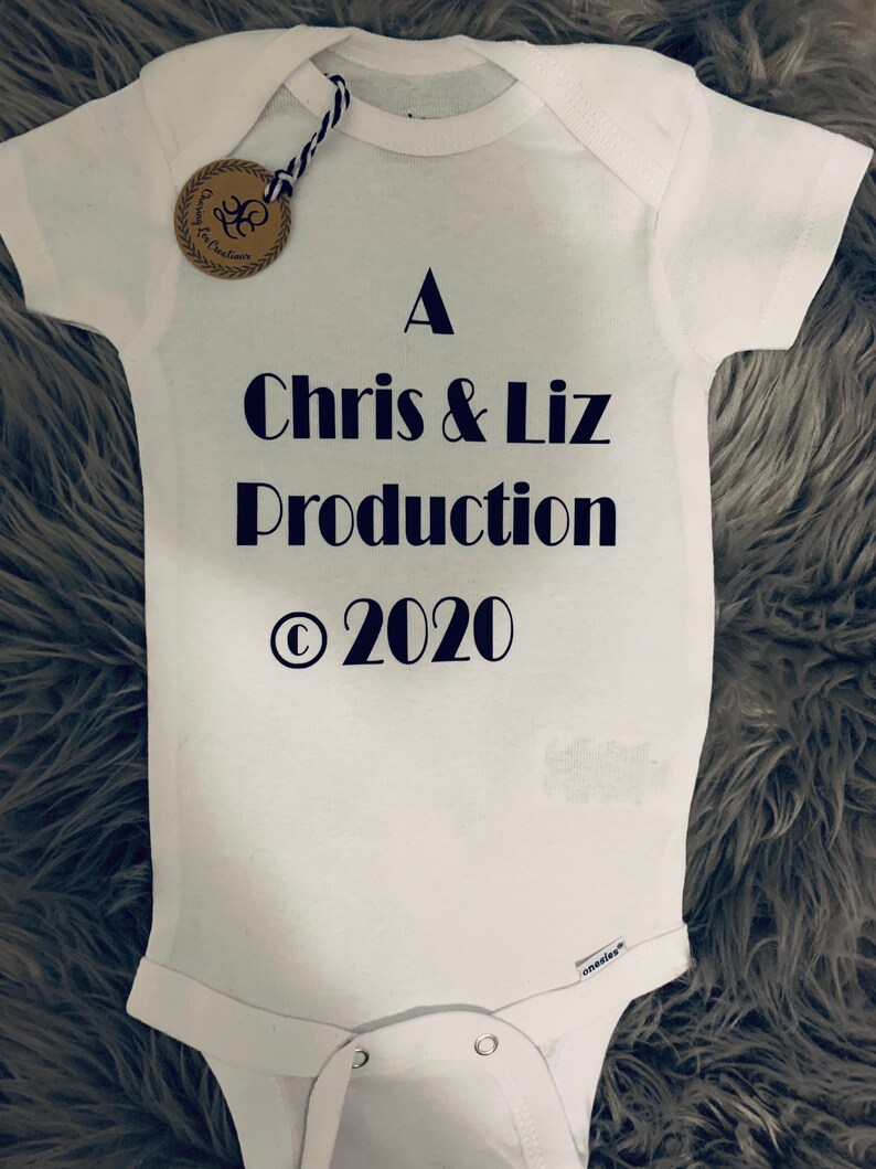Custom Personalized 'production' Onesie - Etsy