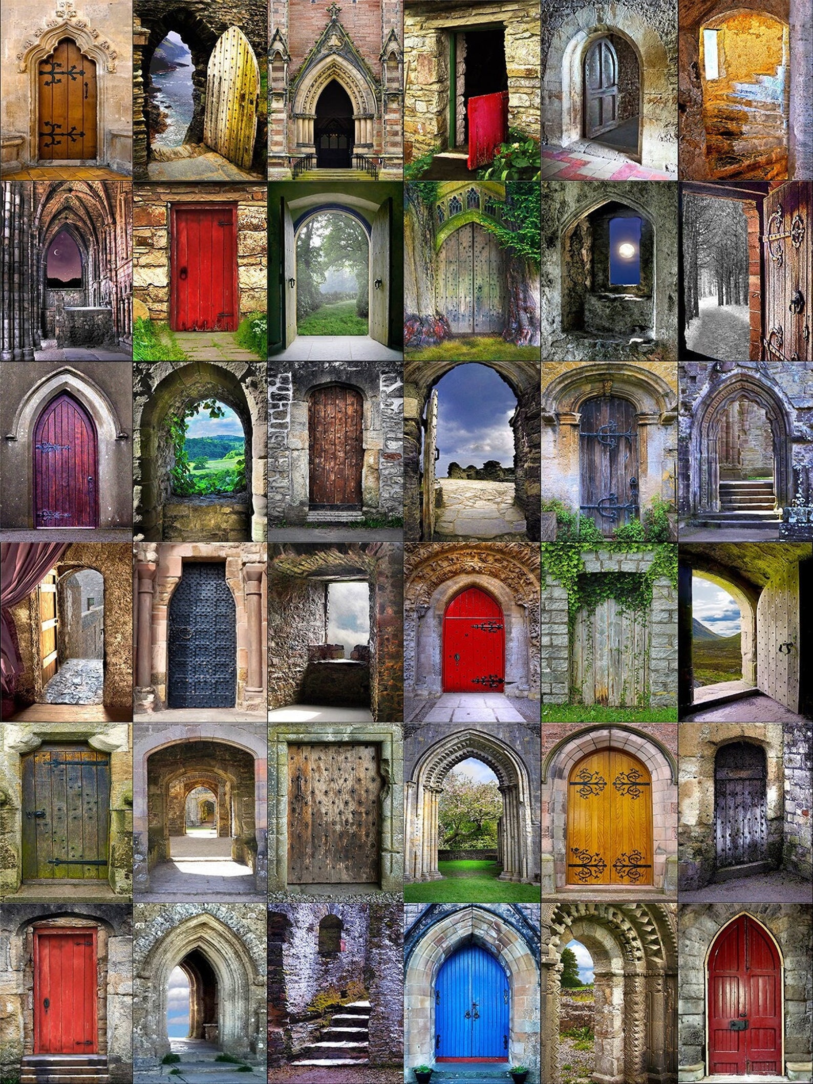 Celtic Doorways, Doors, Castles, Abbeys, Scotland, Ireland, Wales ...