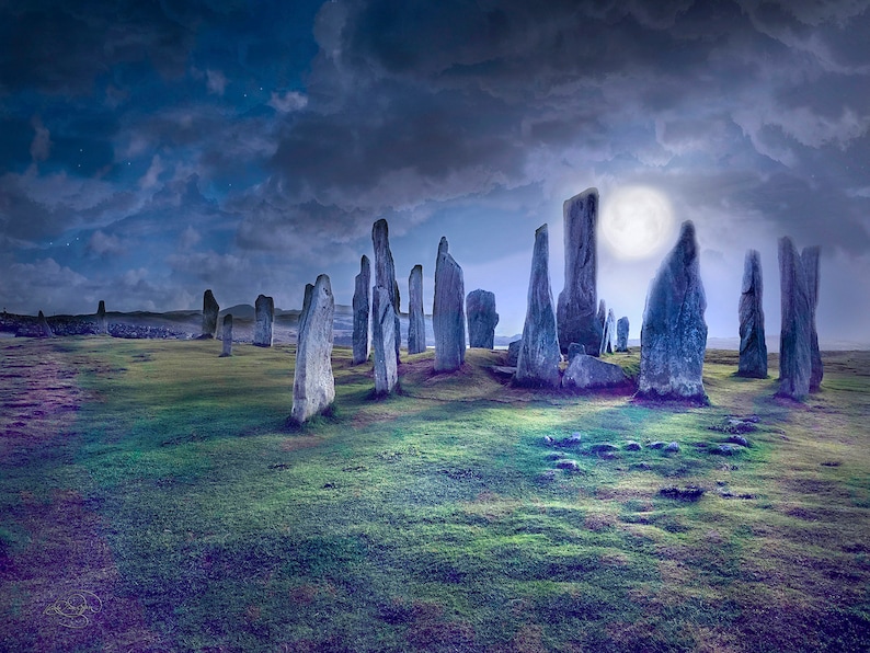 Callanish, Stone Circle, Scotland, Scottish, Standing Stones, Hebrides ...