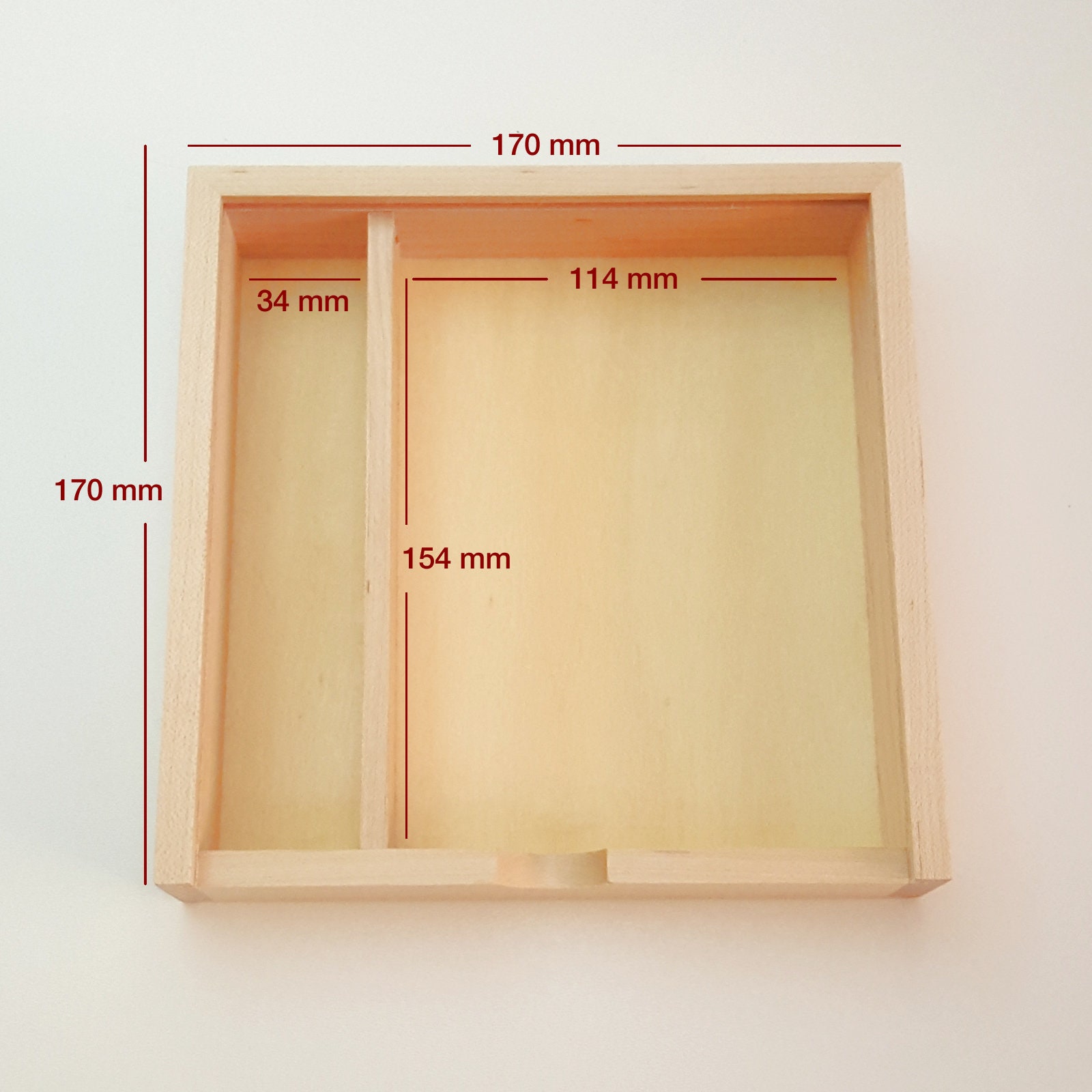 Wooden Photo Print Box 6x4 With USB Pen Drive Maple Laser - Etsy