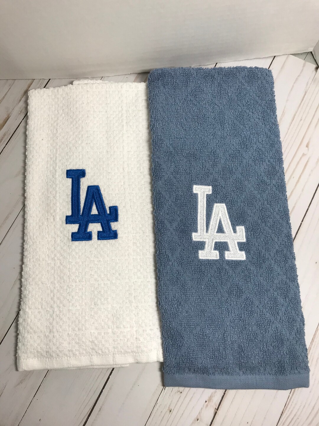 LA Dodgers Dish Towel, Decorator Kitchen Decor, House Warming Gift ...