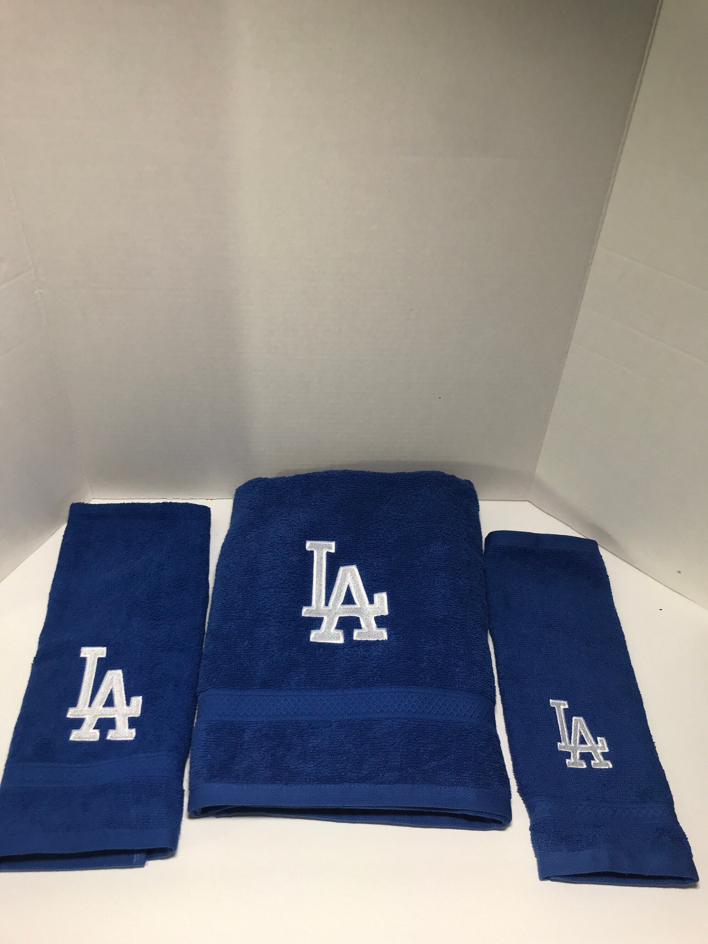 LA Dodgers Towel Set Los Angeles Dodgers Towel Set LA - Etsy