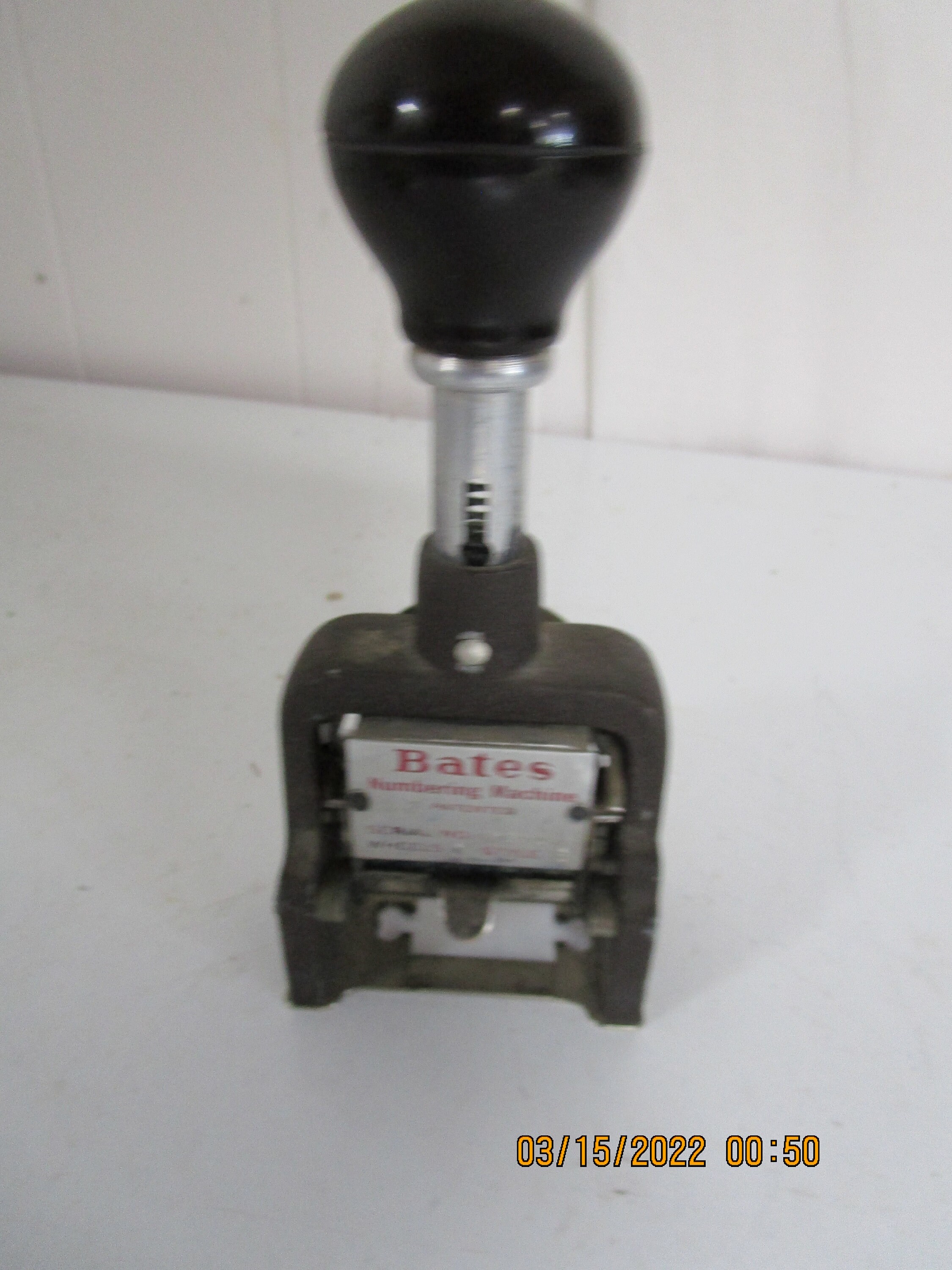 Vintage Bates Stamp - Etsy