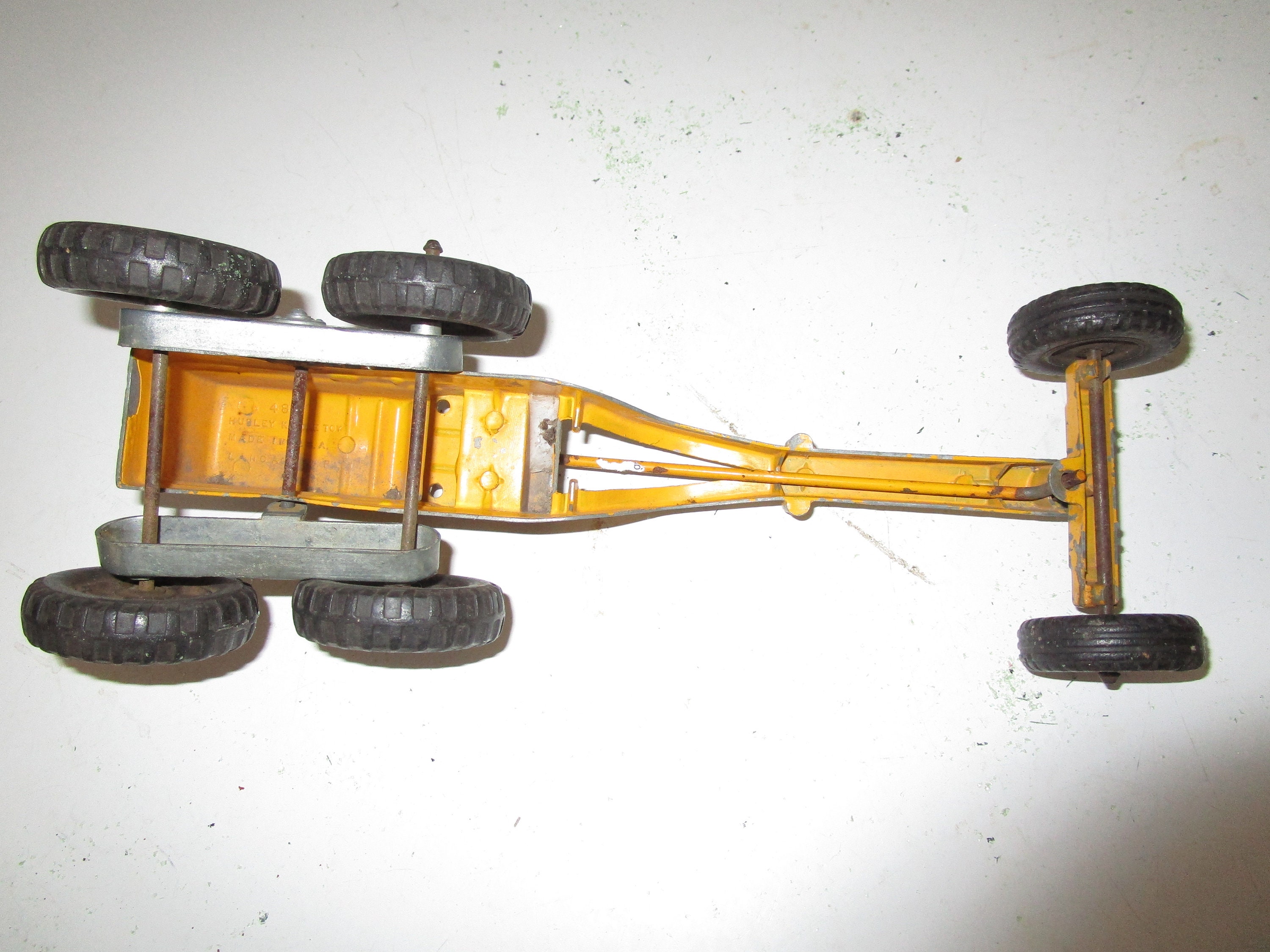 Antique Hubley Kiddie Toy Road Grader - Etsy