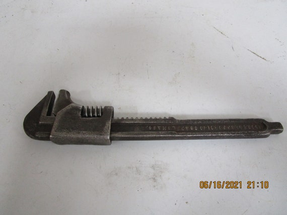 Antique Adjustable Wrench - Etsy