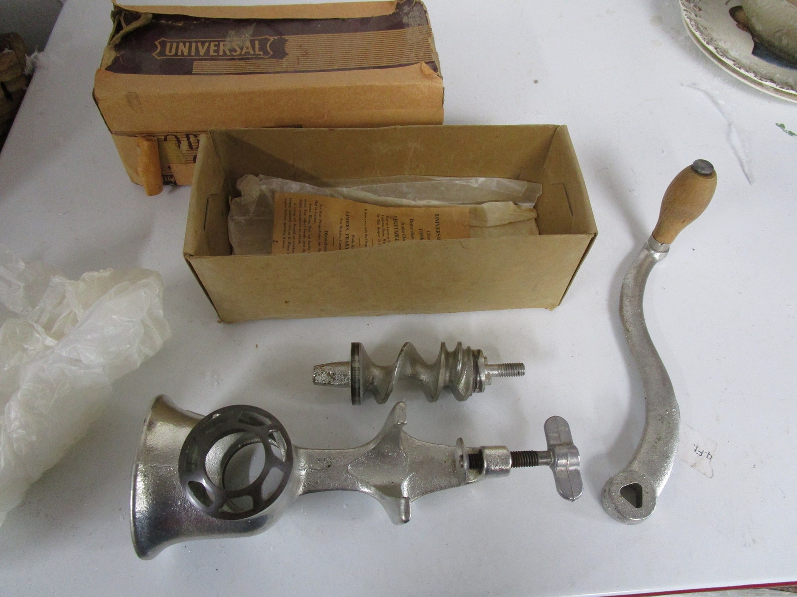 Antique Universal #1 Meat Chopper in Original Box - Etsy