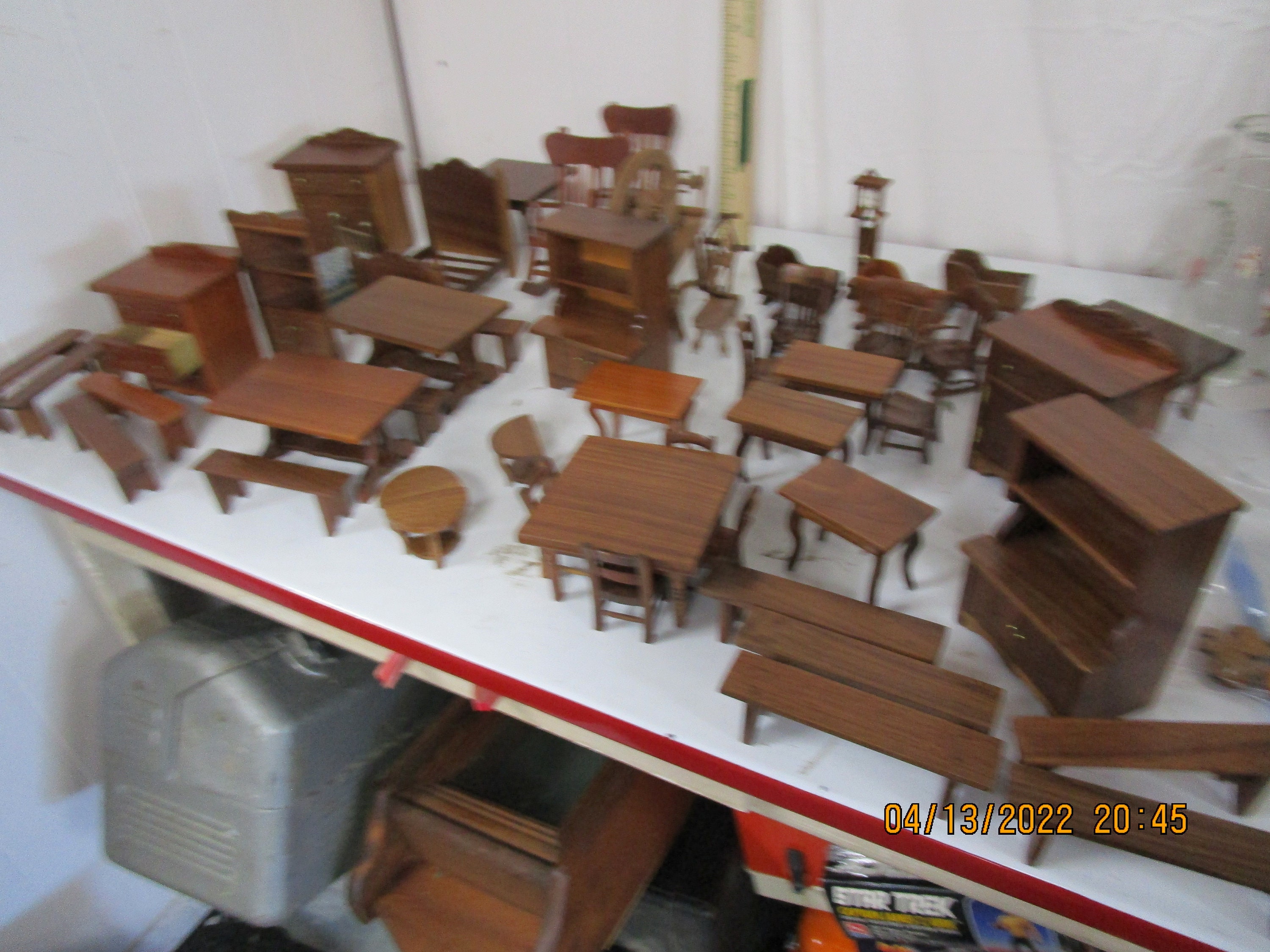 Vintage Handmade Miniature Furniture - Etsy