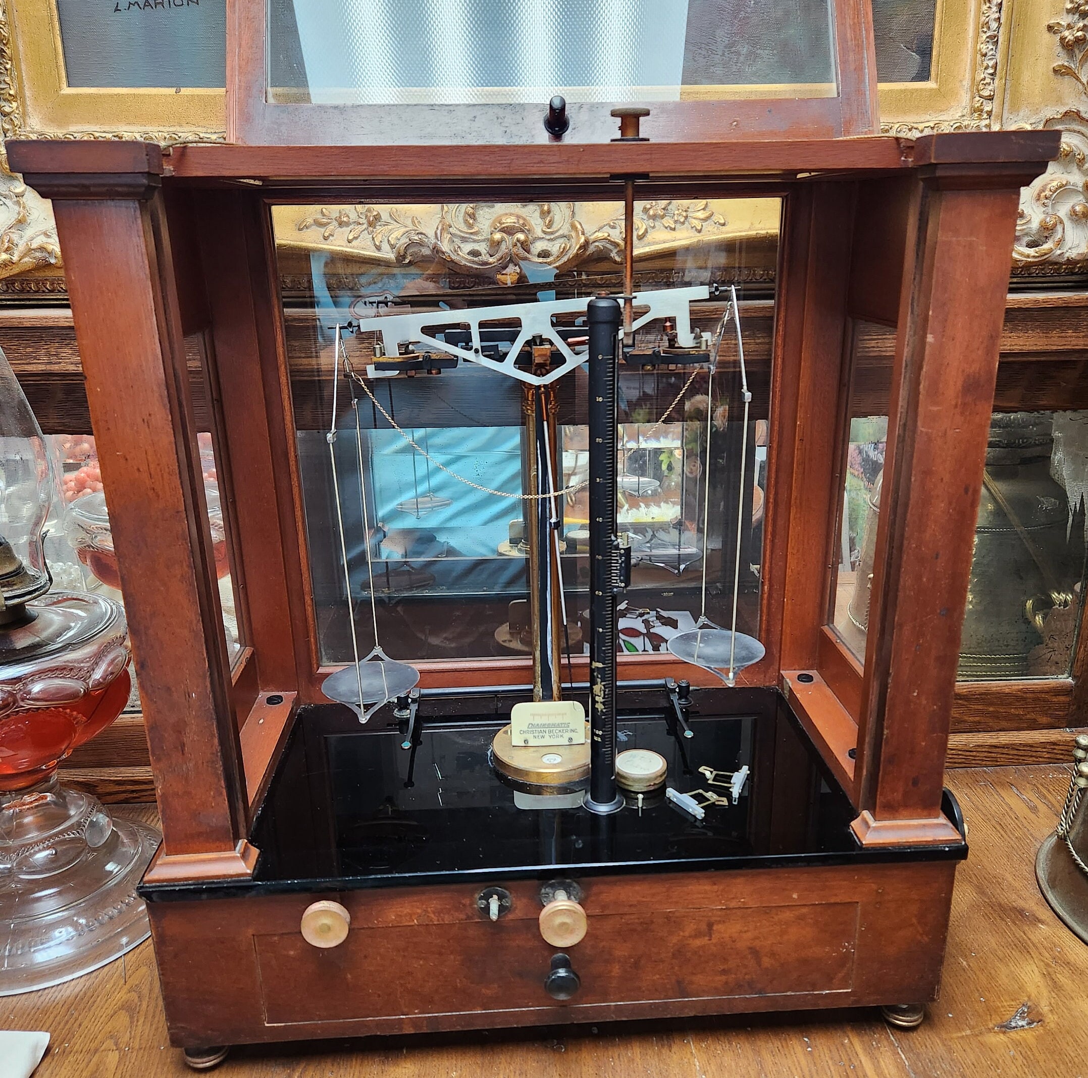 Antique Christian Becker Chainomatic Mid-20th Century Pharmacy Scale - Etsy