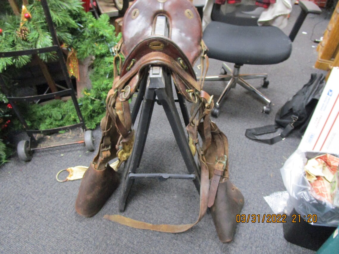 Antique 11 Inch Mcclellan Calvary Saddle - Etsy