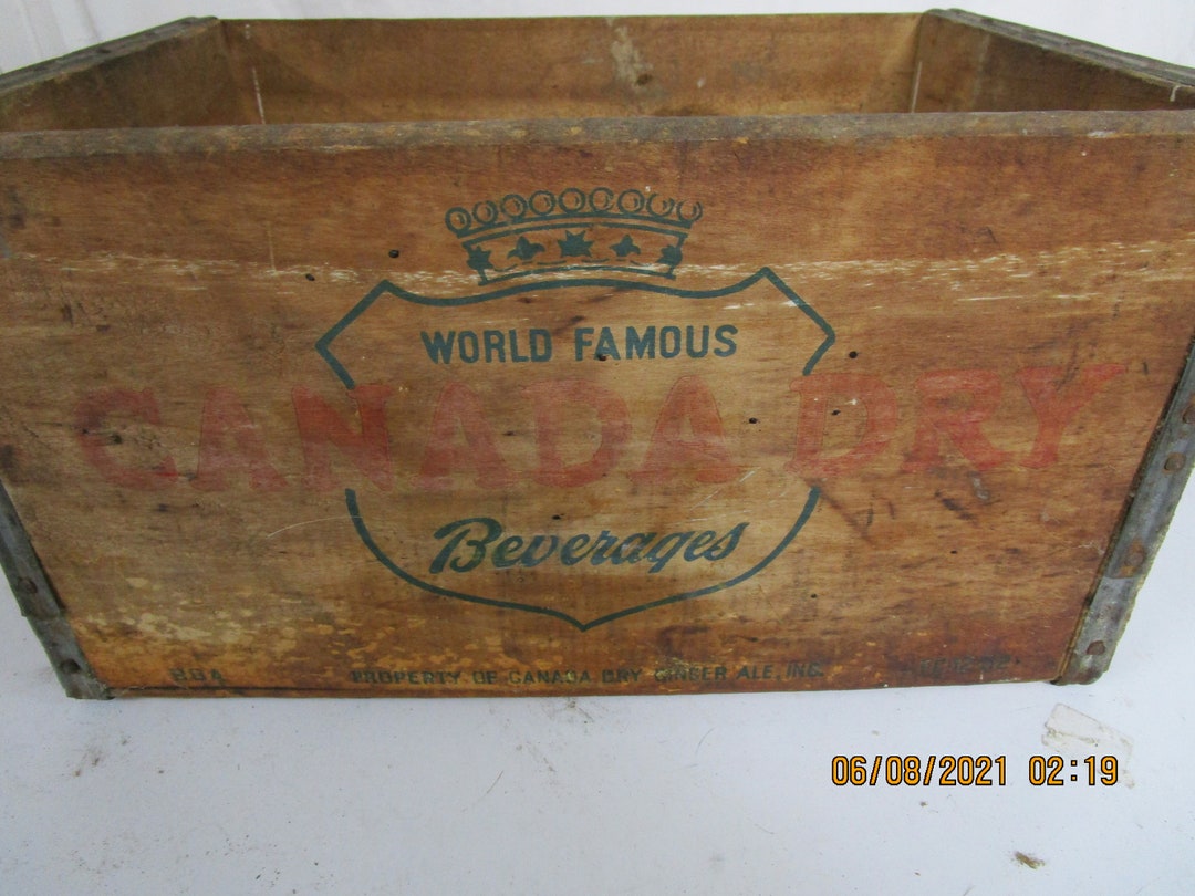 Antique Canada Dry Crate - Etsy