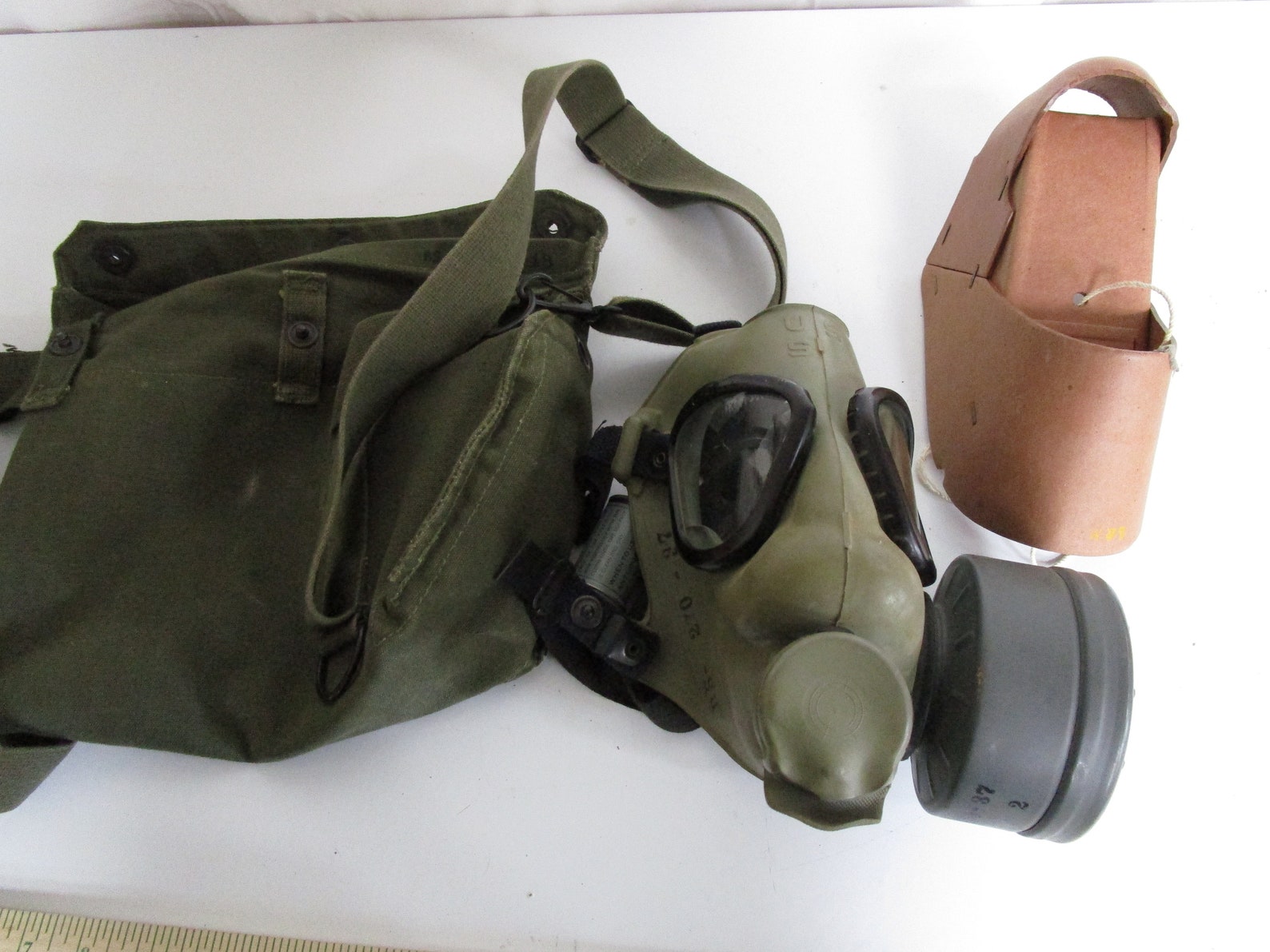Adult Gas Mask, Korean War Era - Etsy