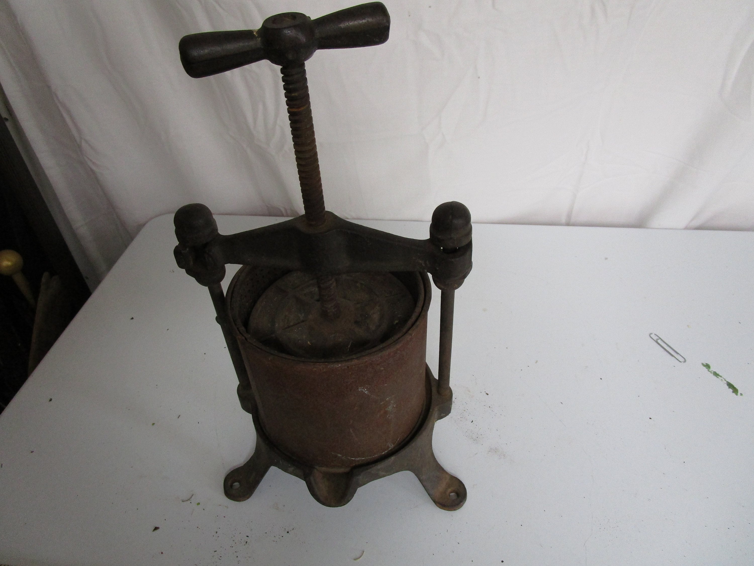 Unique Antique Lard Press - Etsy