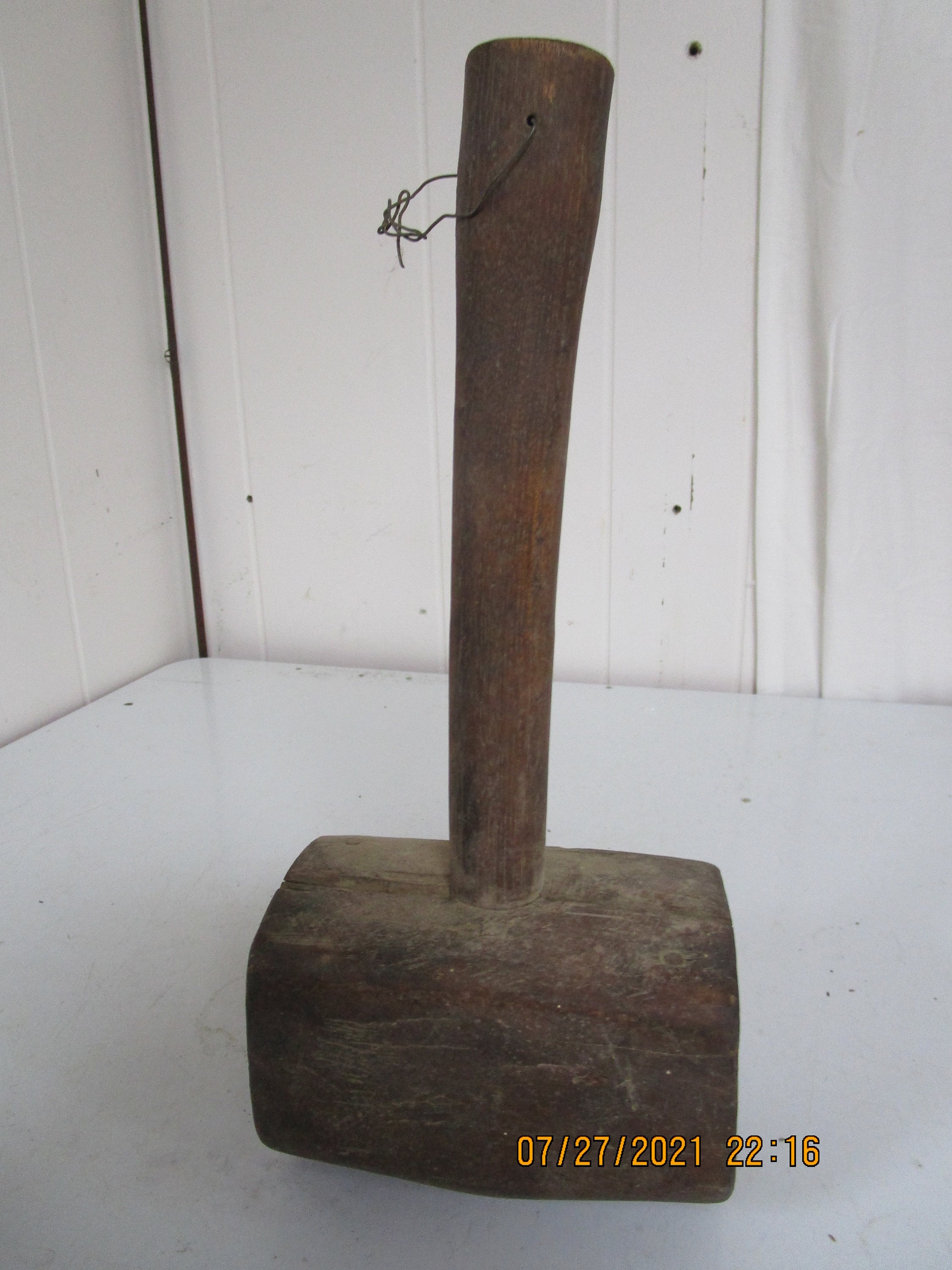 Antique Wood Masons Mallet - Etsy