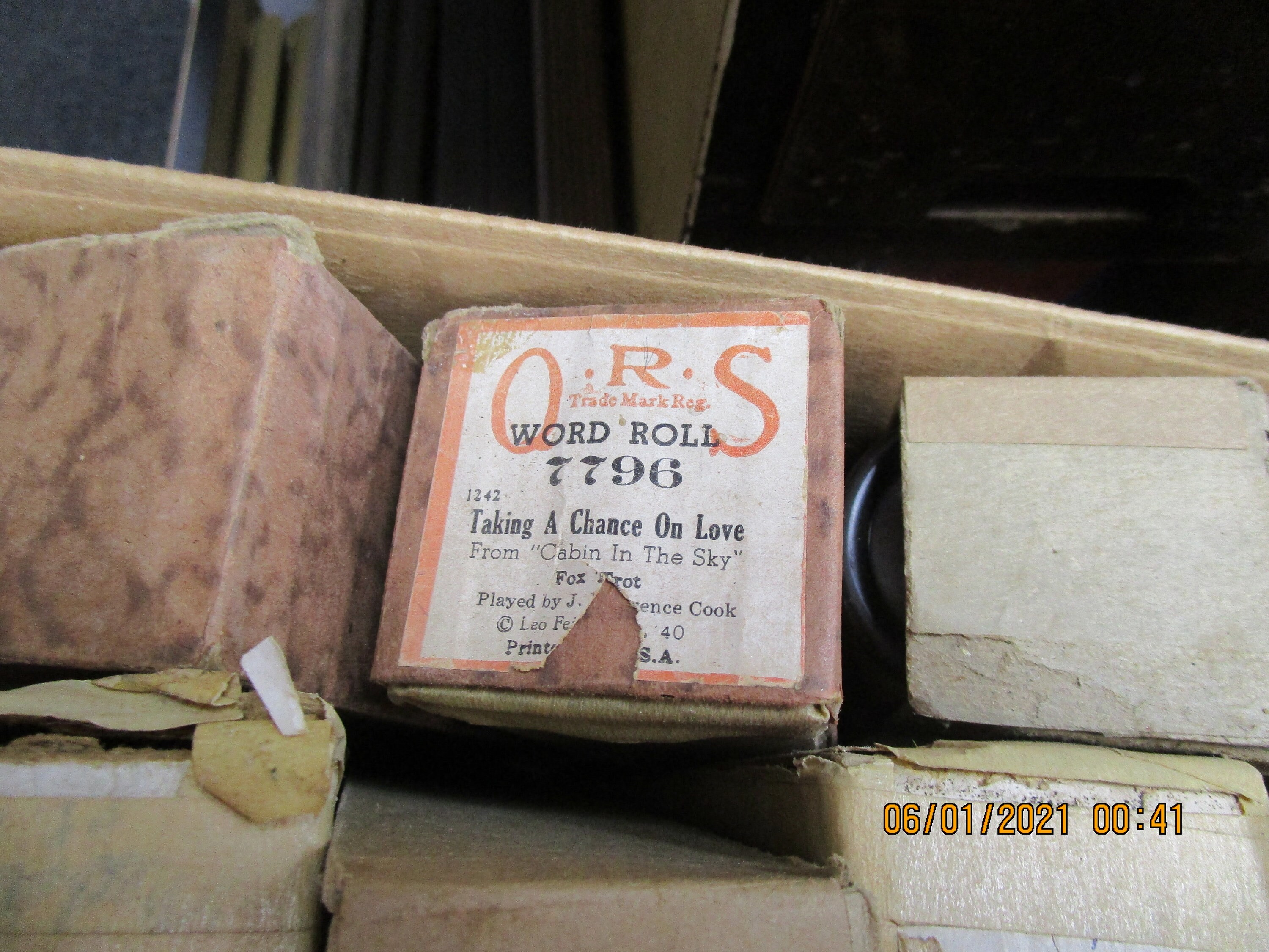 Antique Player Piano Rolls - Etsy