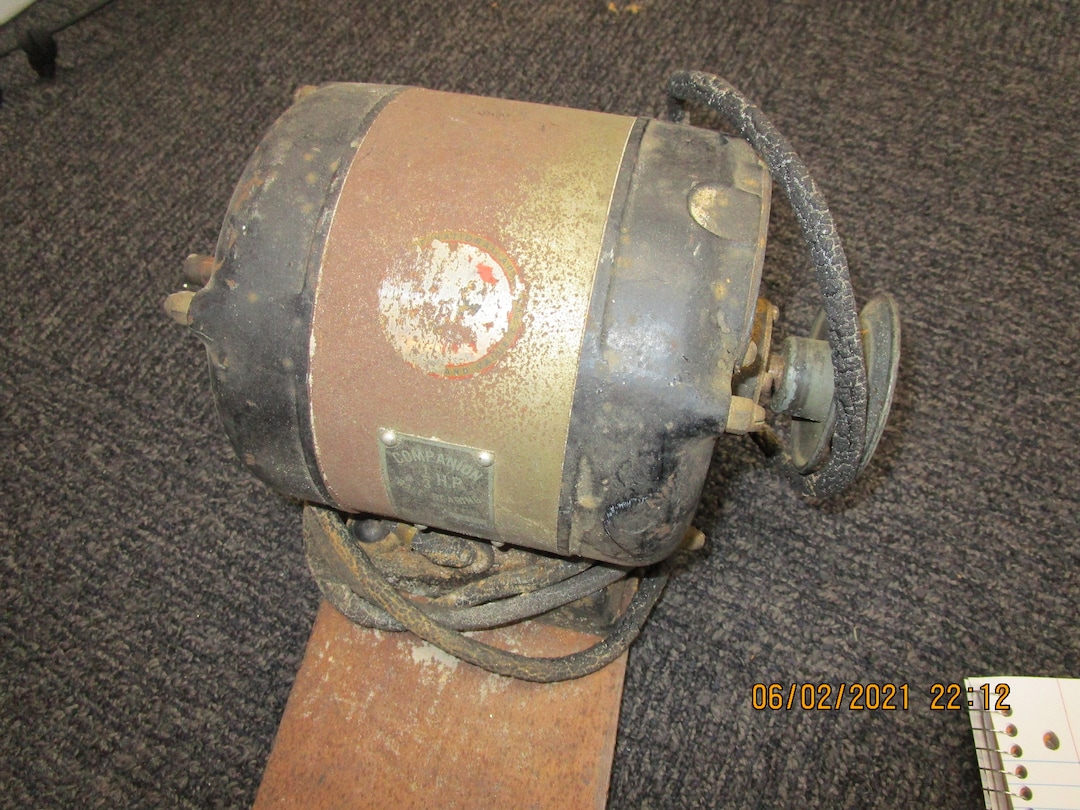 Antique Electric Motor - Etsy