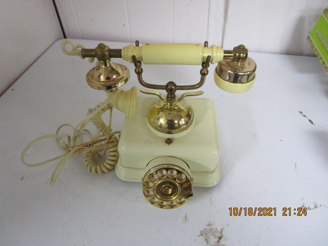 Vintage Reproduction Telephone - Etsy