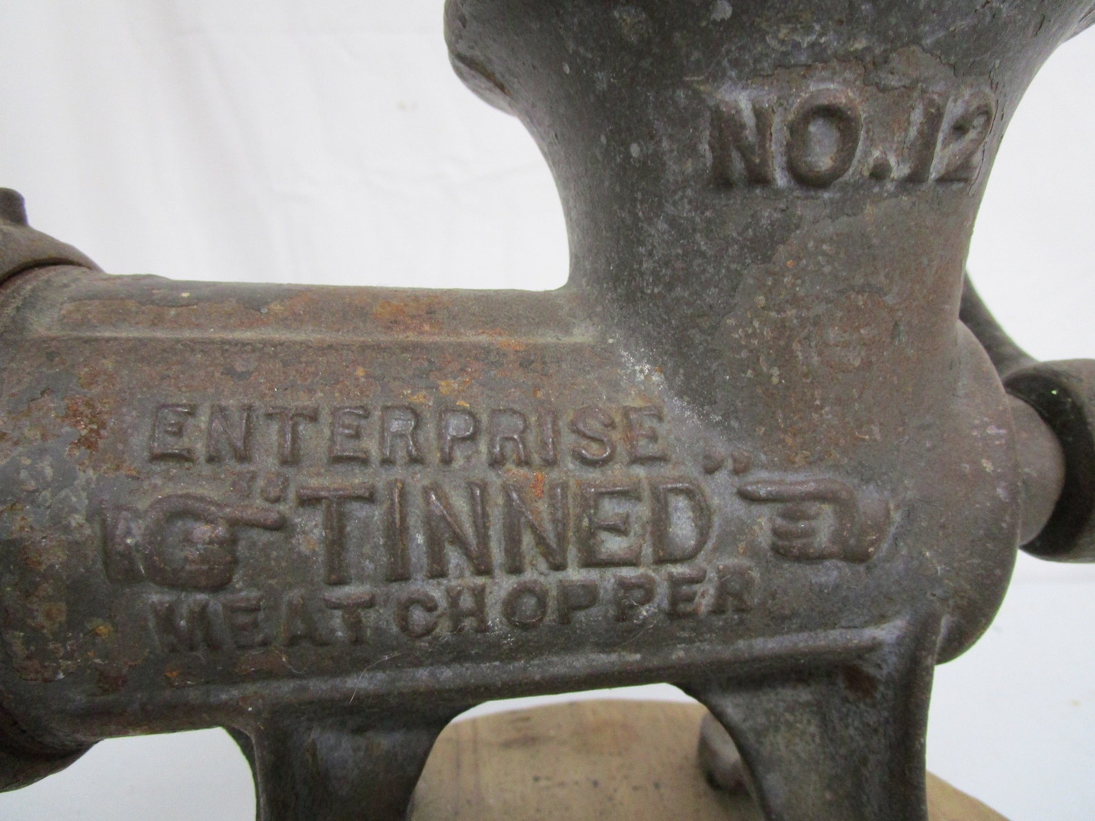 Antique Enterprise #12 Tinned Meat Chopper - Meat Grinder - Etsy