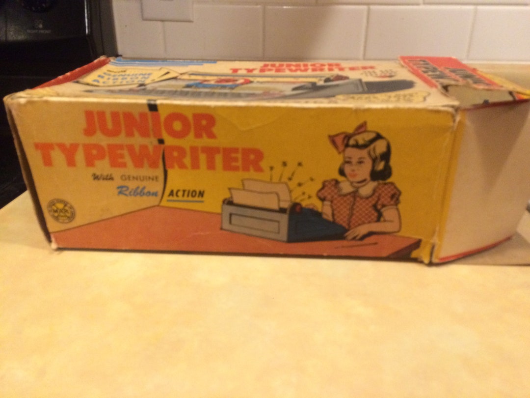 Vintage Marx Toy Junior Typewriter - Etsy