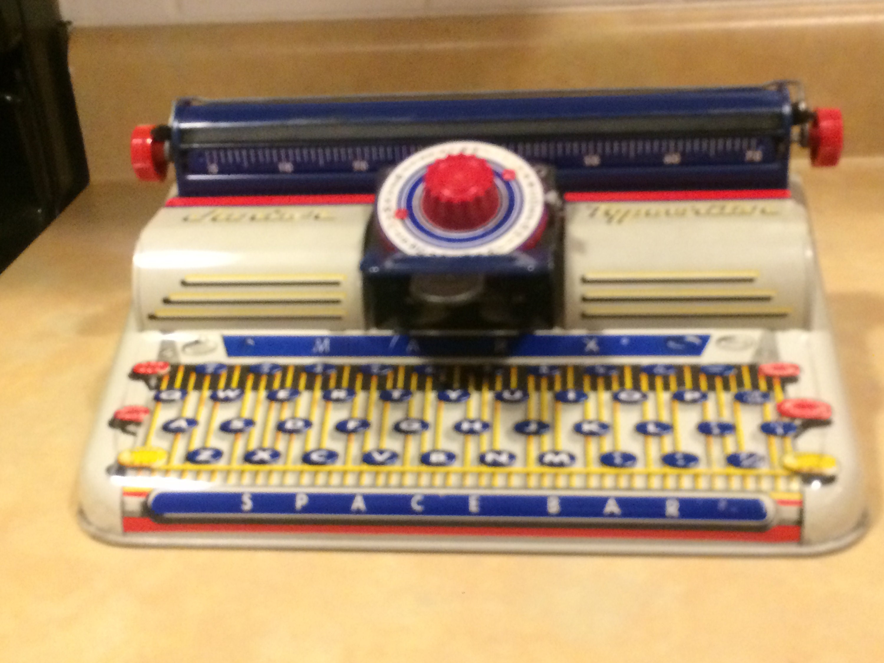 Vintage Marx Toy Junior Typewriter - Etsy