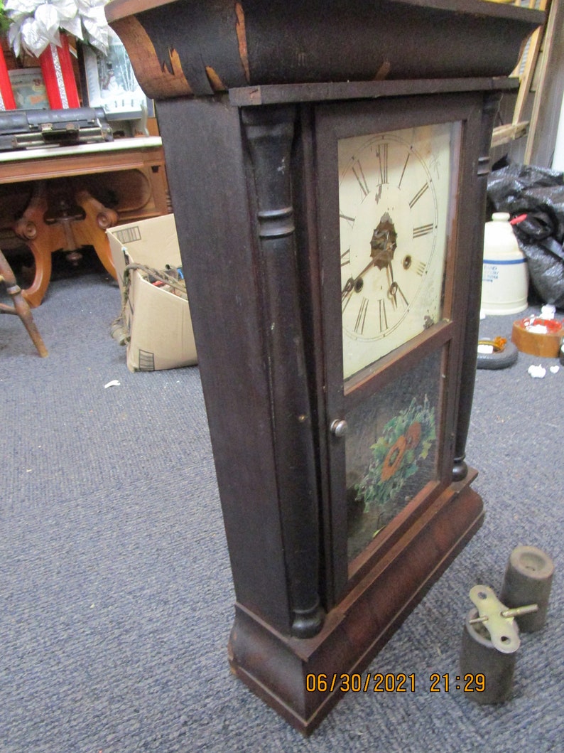 Antique EN Welch Clock - Etsy