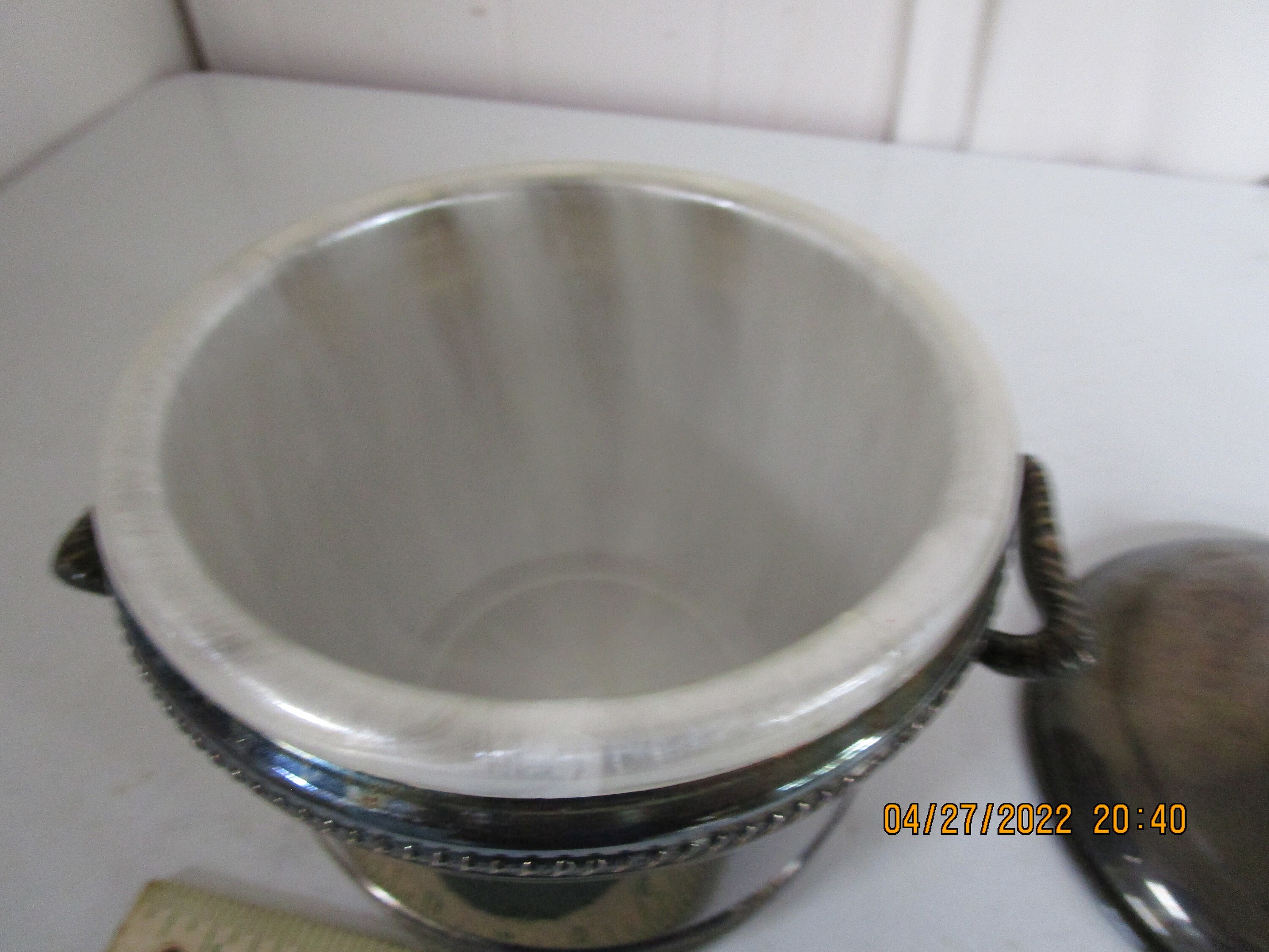 Vintage Rogers Silver Plate Ice Bucket - Etsy
