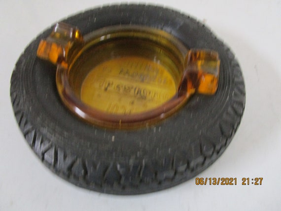 Antique Advertising Firestone Ashtray - Etsy