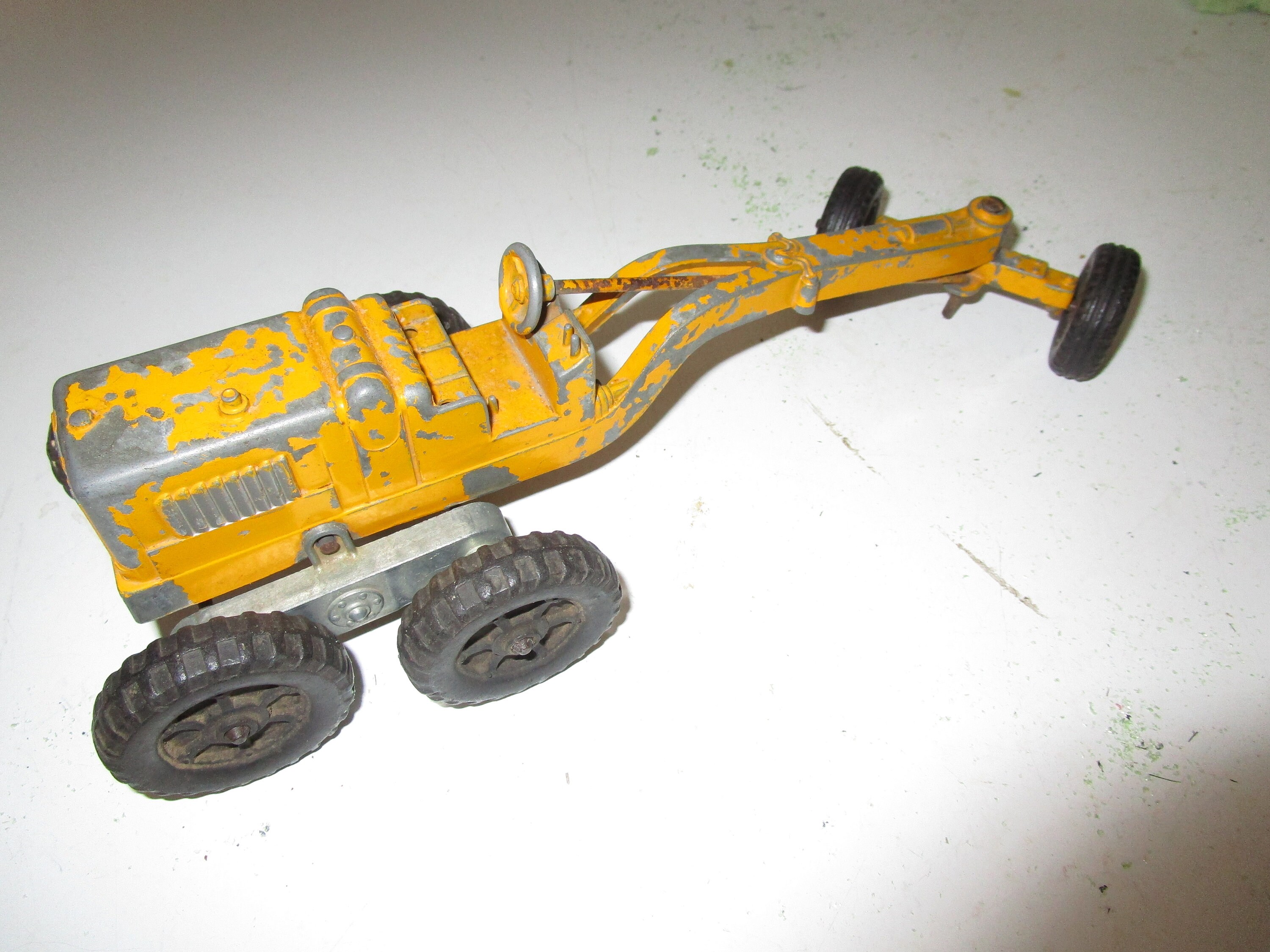 Antique Hubley Kiddie Toy Road Grader - Etsy