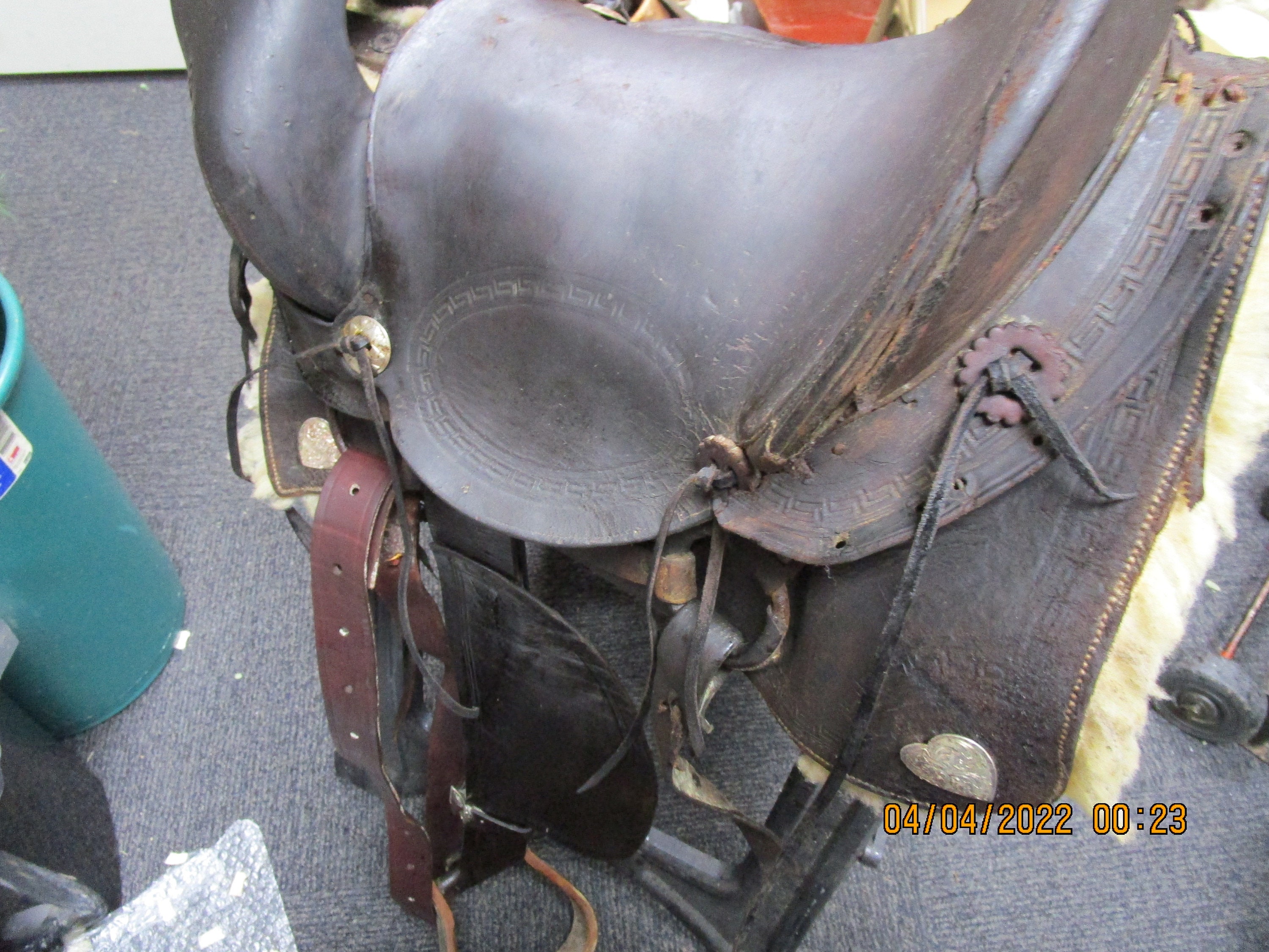 Vintage Western Saddle - Etsy