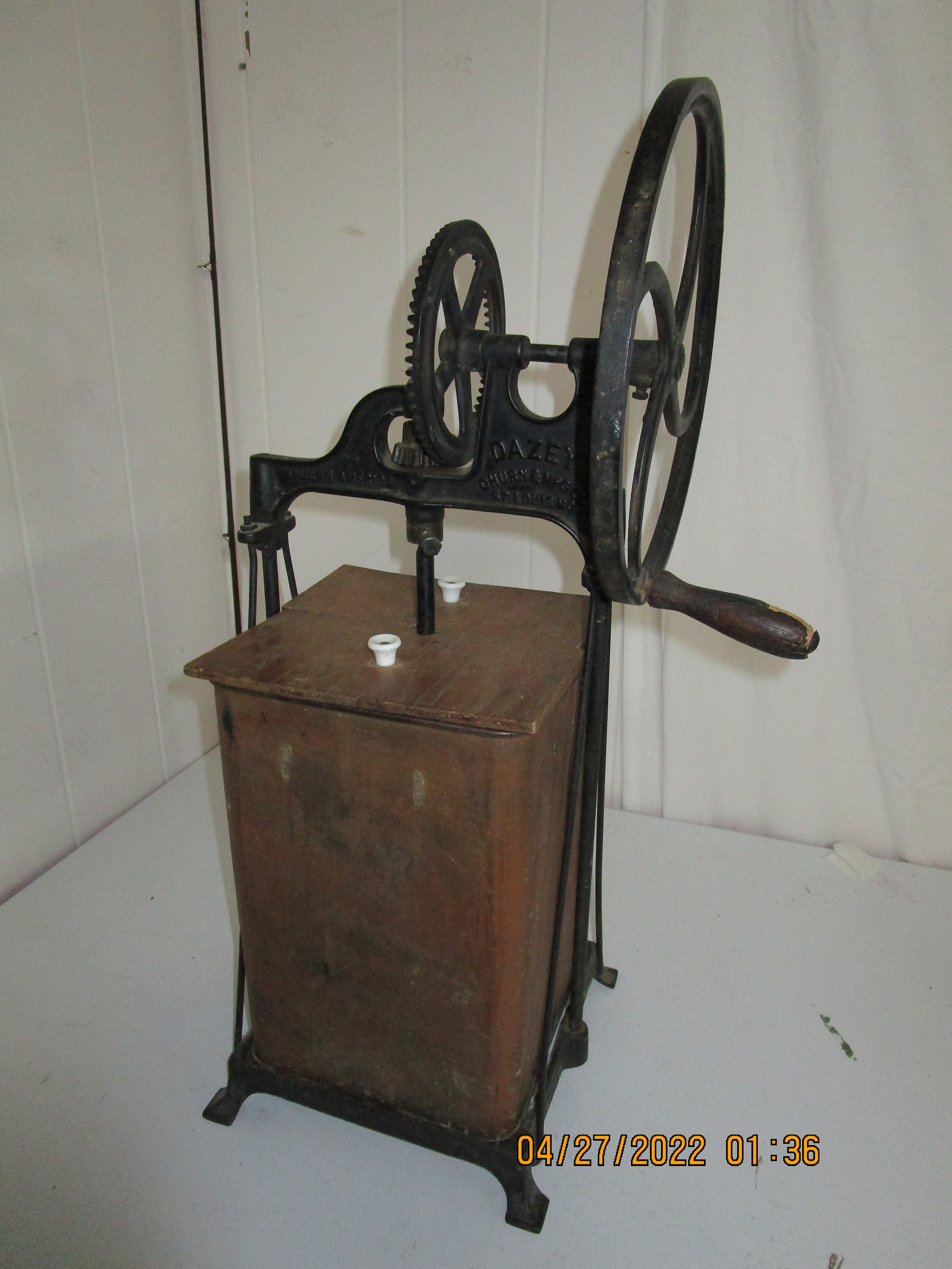 Antique Dazey Hand Butter Churn - Etsy