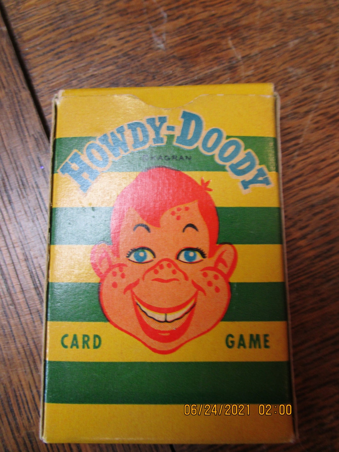 Vintage Howdy Doody Card Game - Etsy