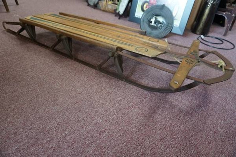 Vintage Paris Champion Floating Steering Sled - Etsy