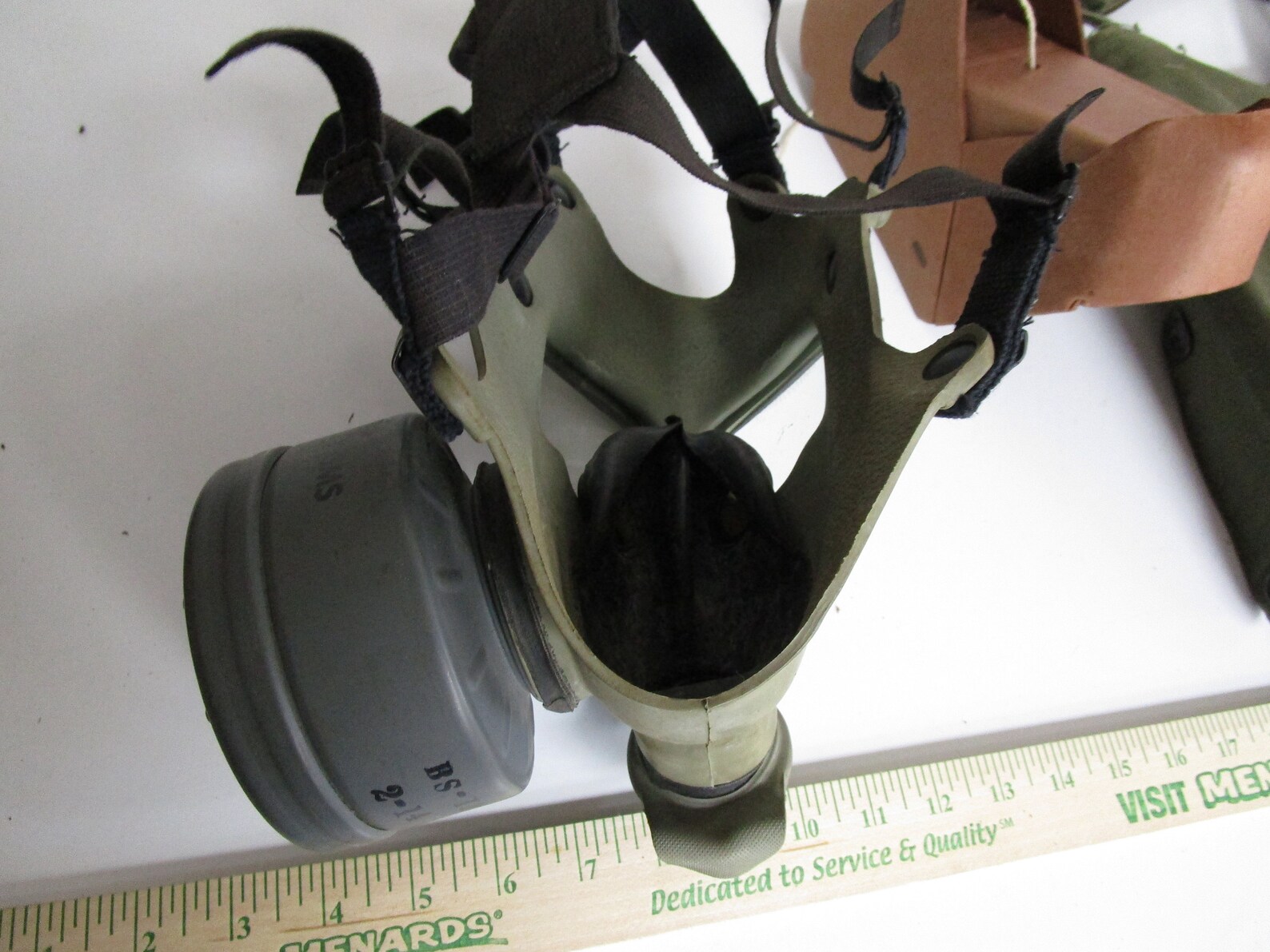 Adult Gas Mask, Korean War Era - Etsy