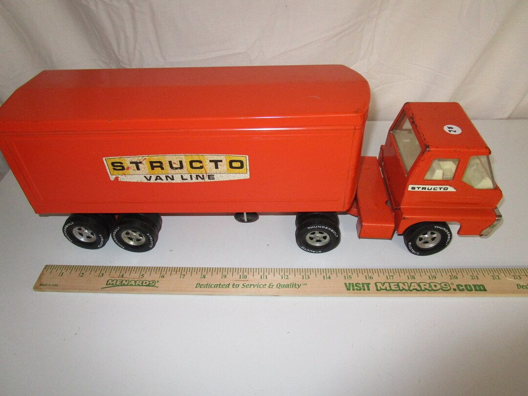 Antique, Rare 1960s Structo Semi Truck - Etsy