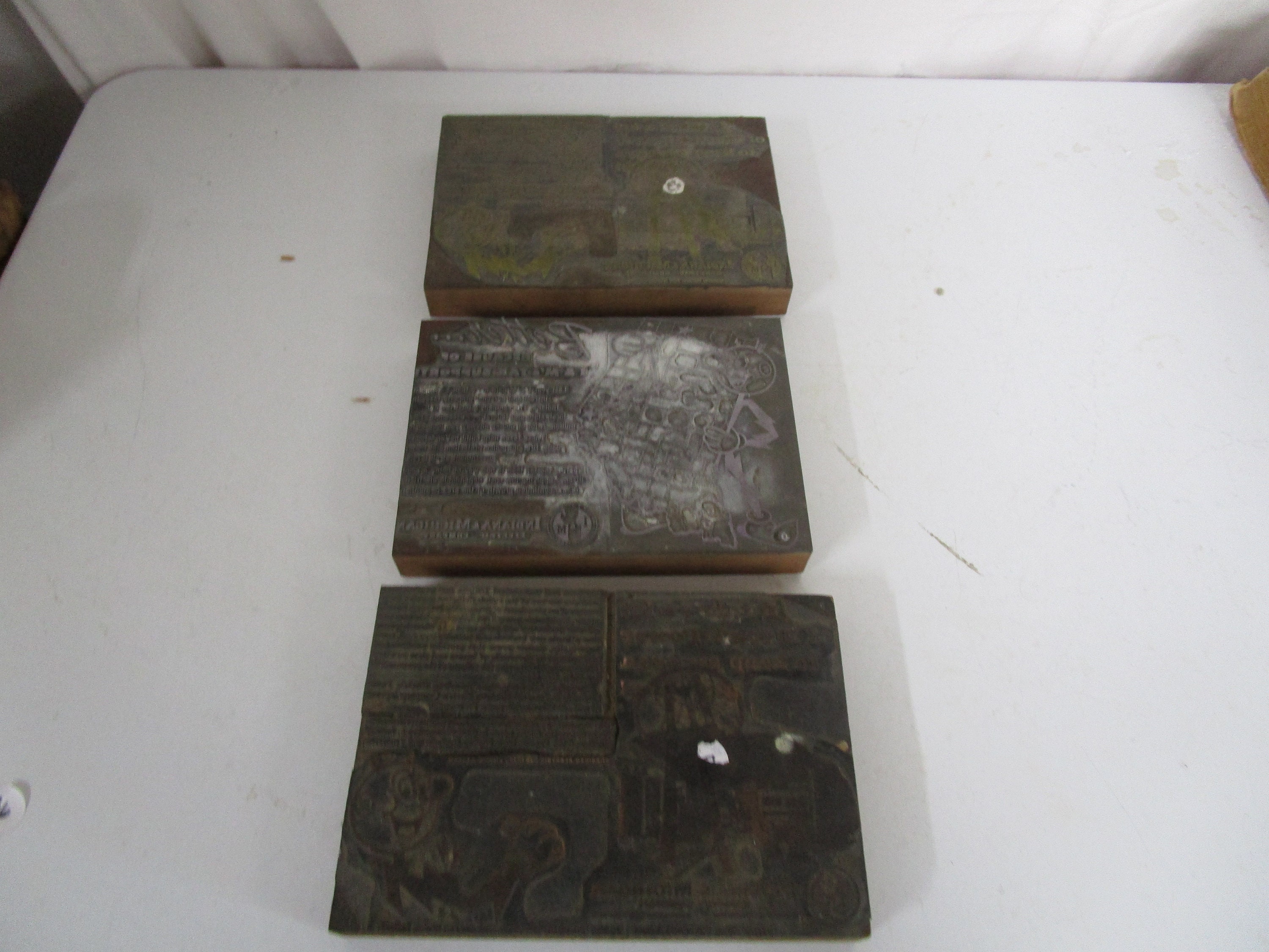 Antique Printing Plates - Etsy